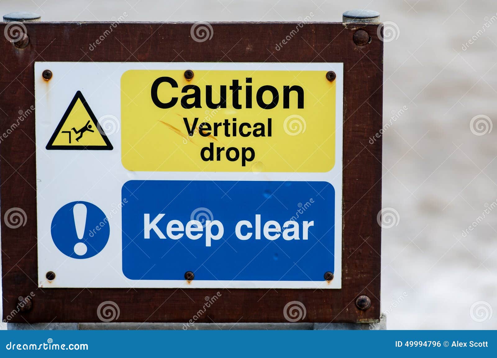 Public warning signs stock photo. Image of warning, information - 49994796
