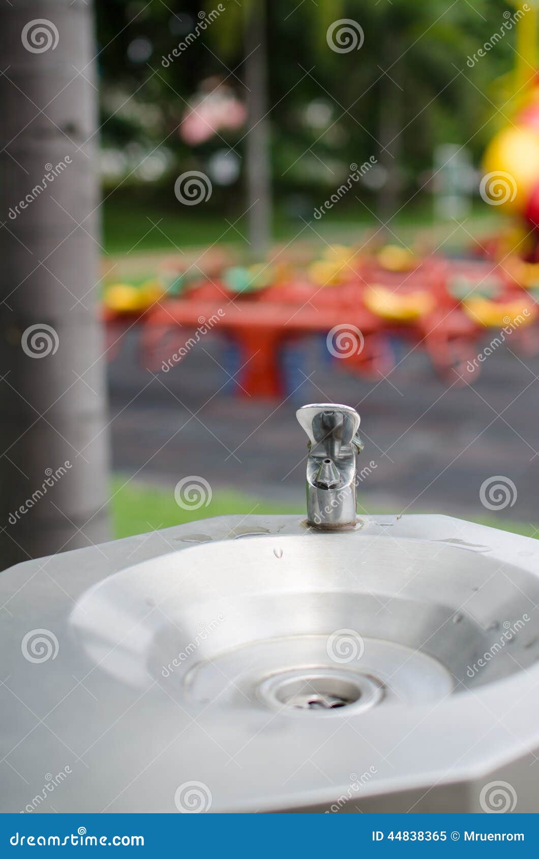 Public water tap stock image. Image of tired, outside - 44838365