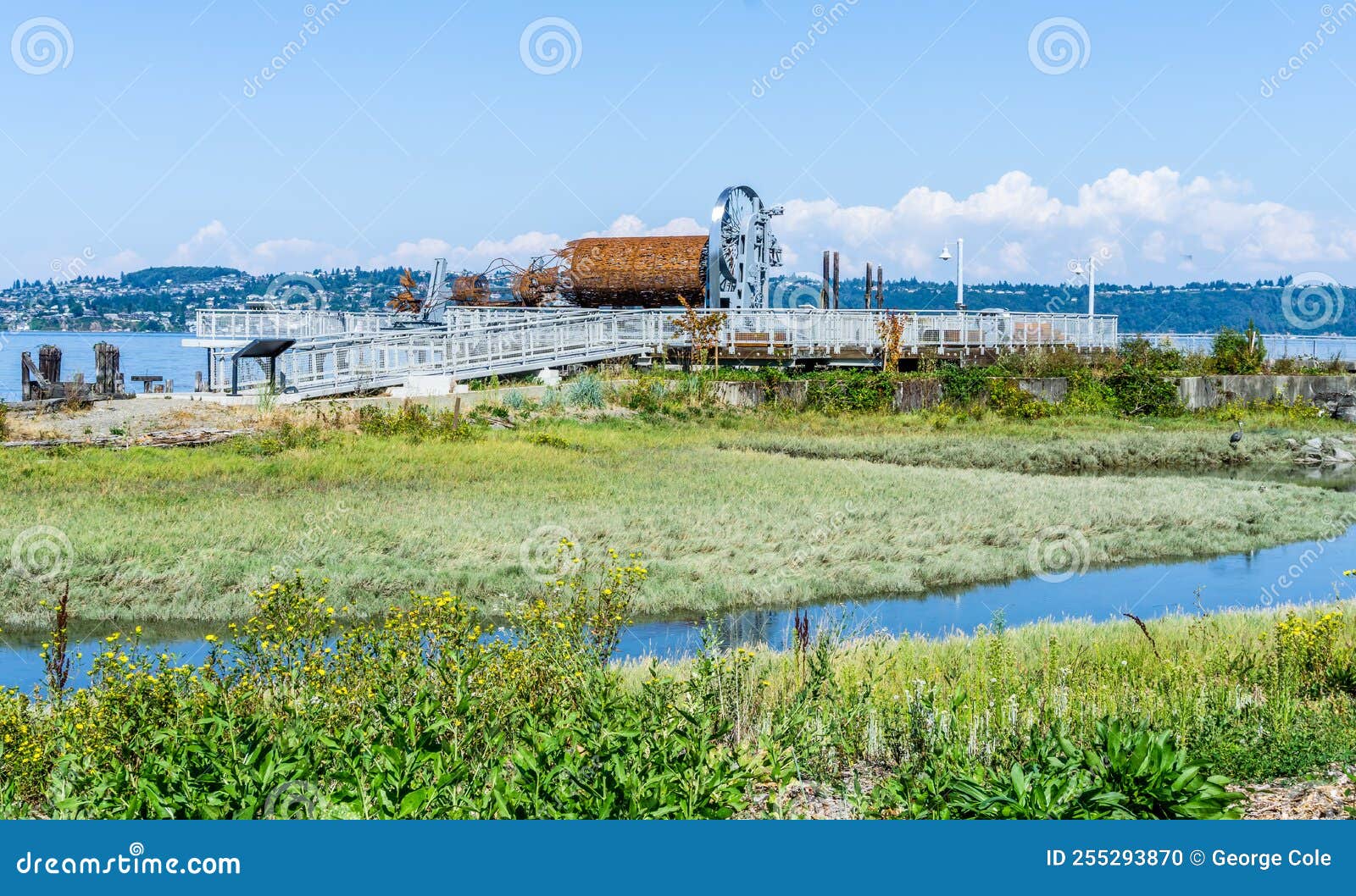 Public Waterfront Park stock photo. Image of outdoors - 255293870