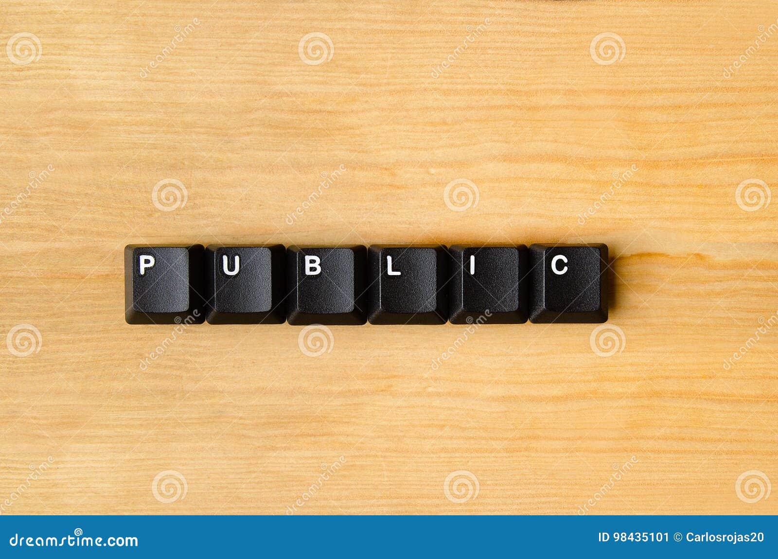 Public word stock image. Image of text, letters, typo - 98435101