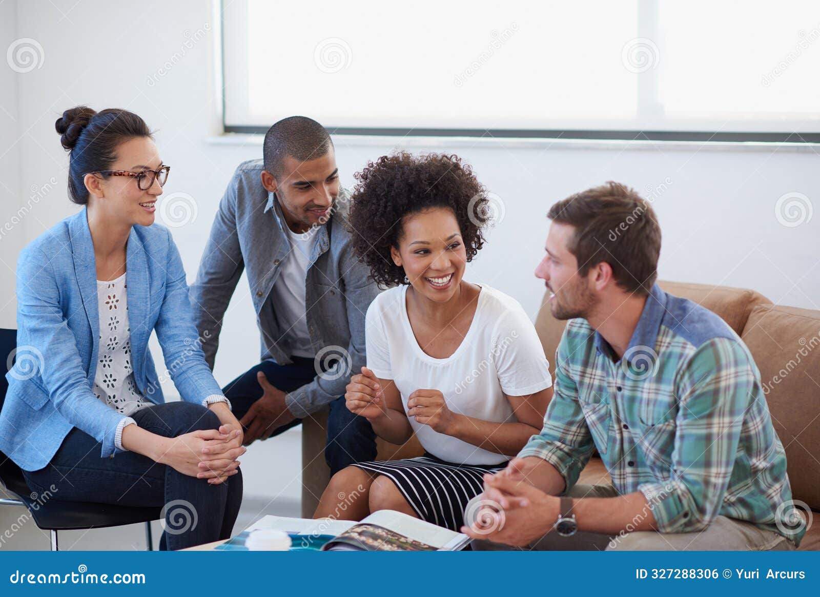 Publication, Employees and Planning Project in Office, Teamwork and ...