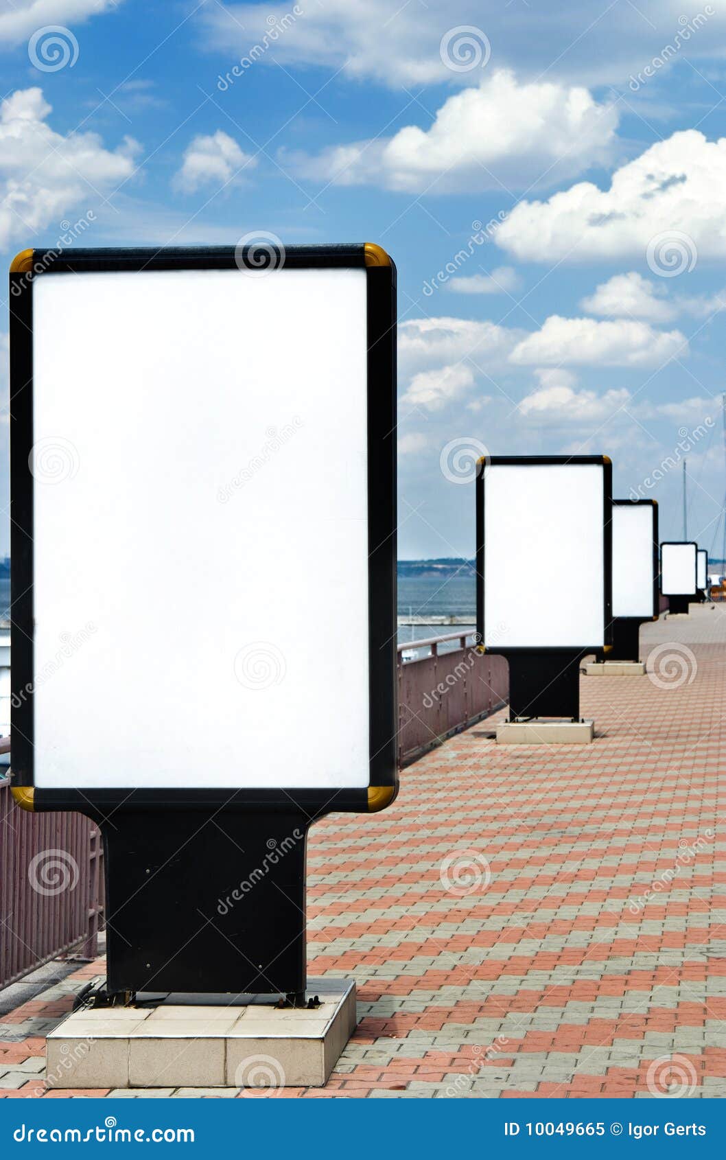 Publicity board stock image. Image of plane, panel, white - 10049665