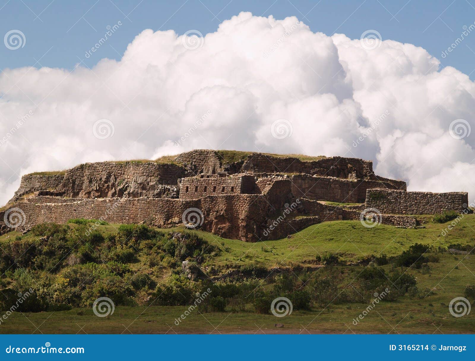 Puca Pucara stock photo. Image of destination, cuzco, fortress - 3165214