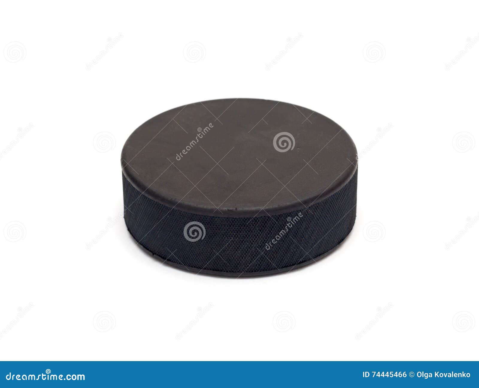 Puck isolated stock photo. Image of attacker, skater - 74445466