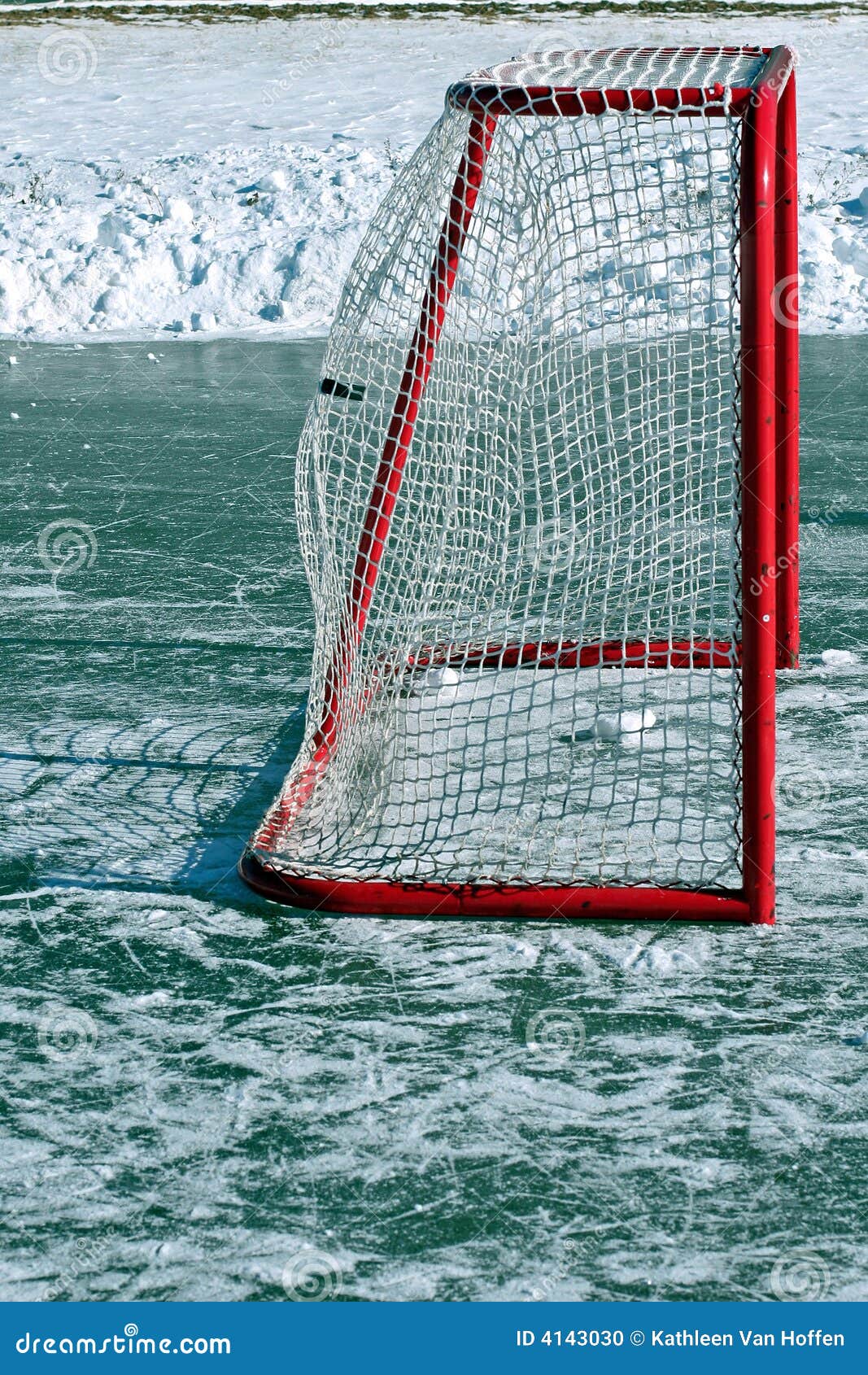 Puck in the net stock photo. Image of puck, game, mesh - 4143030