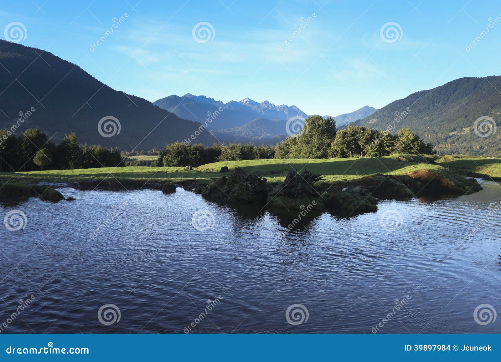 Pucon, chile stock photo. Image of pure, pucon, sunset - 39897984