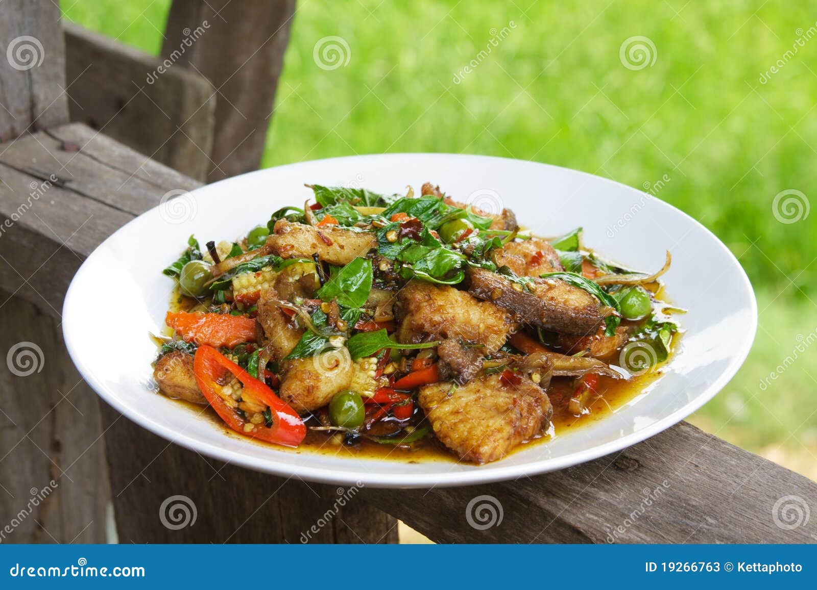 Pud Ped Pra stock image. Image of cuisine, restaurant - 19266763
