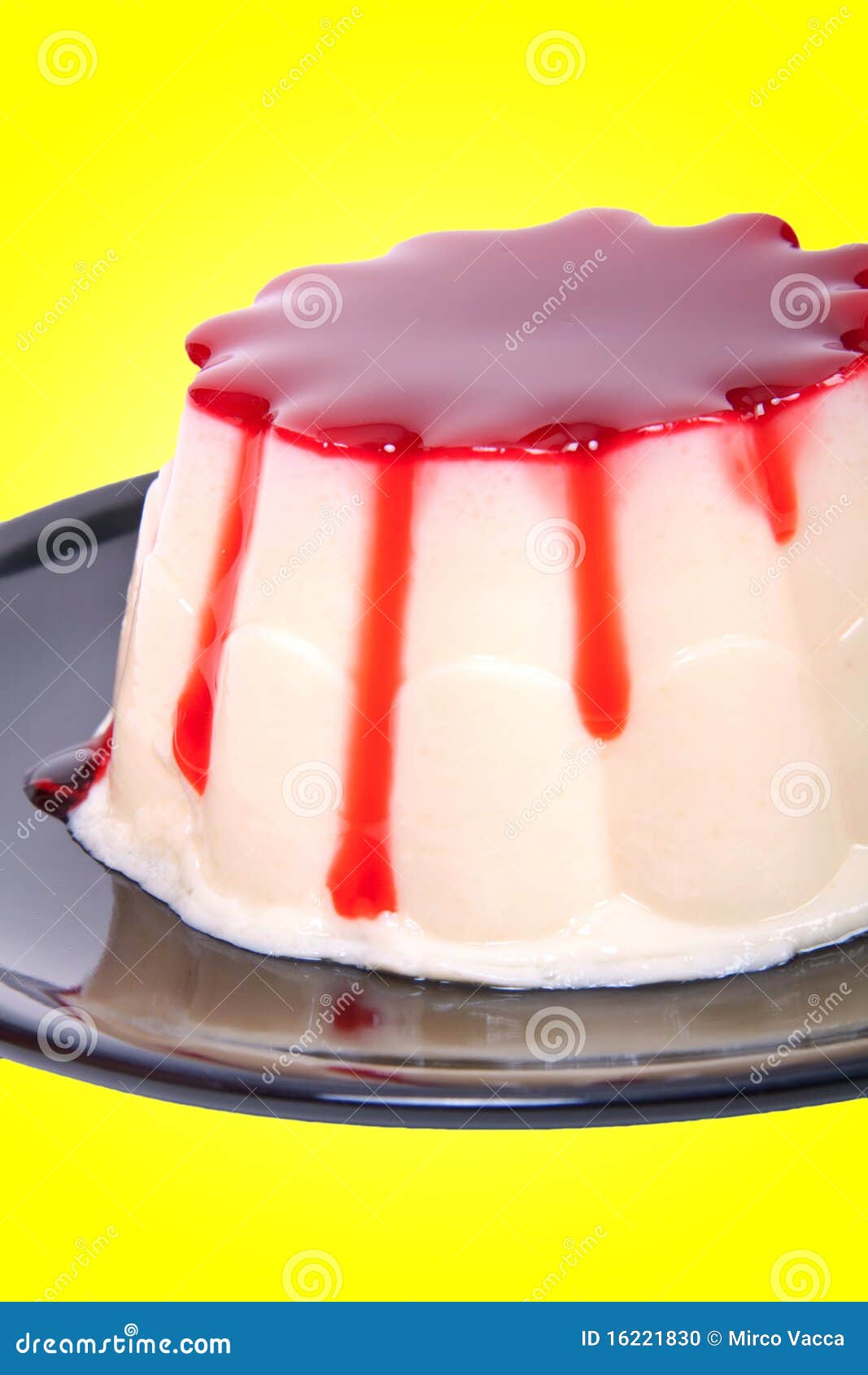 Pudding stock photo. Image of blue, pudding, berry, food - 16221830