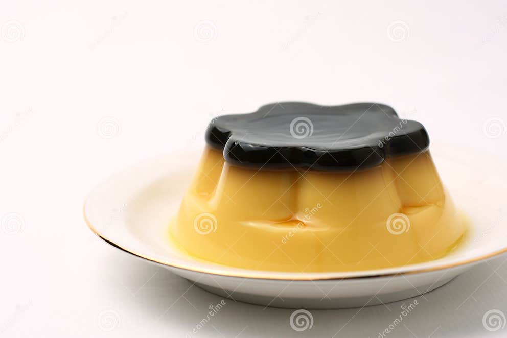 Pudding stock image. Image of time, base, caramel, pudding - 16883593