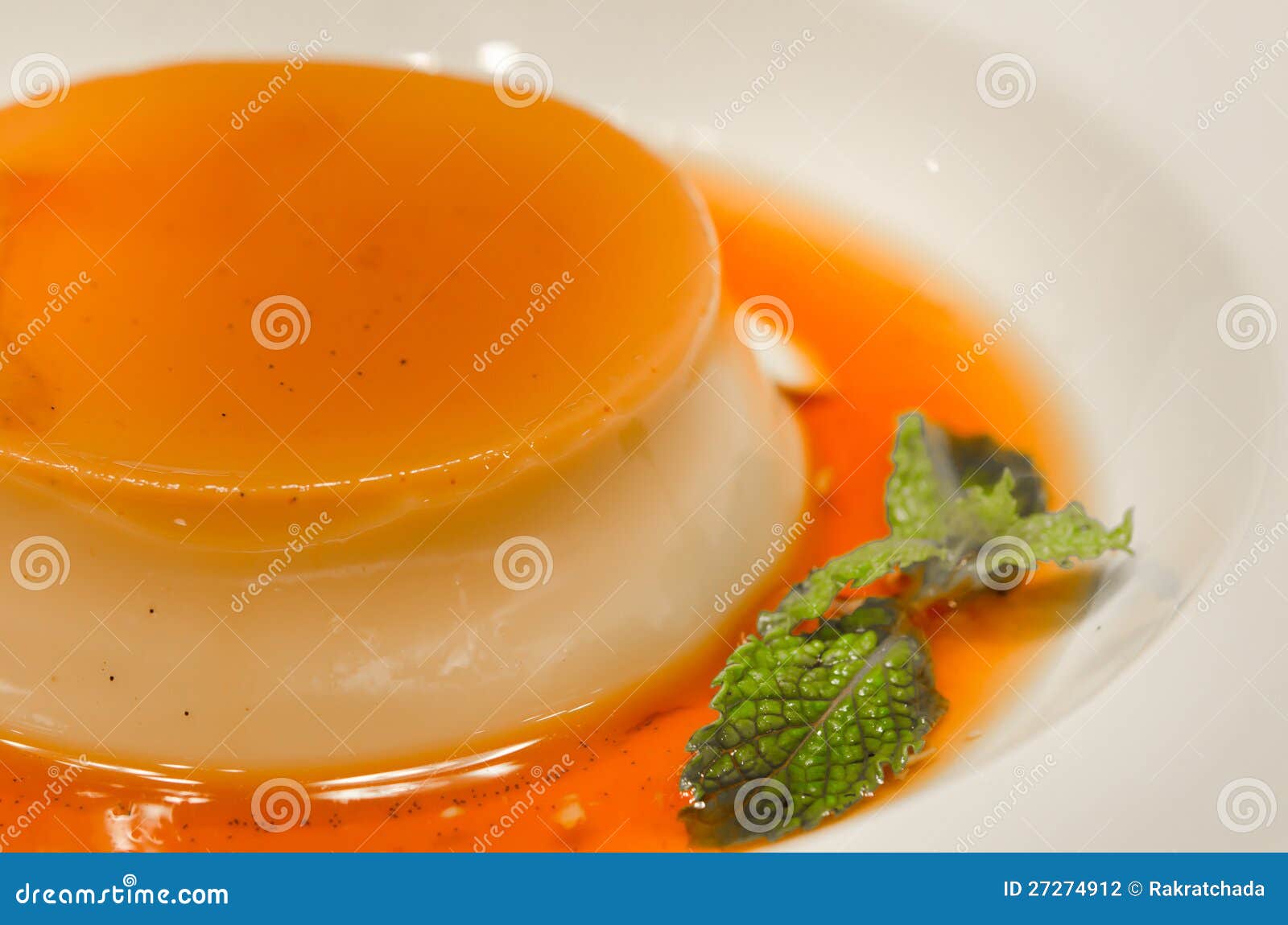 Pudding stock photo. Image of gourmet, baked, dessert - 27274912