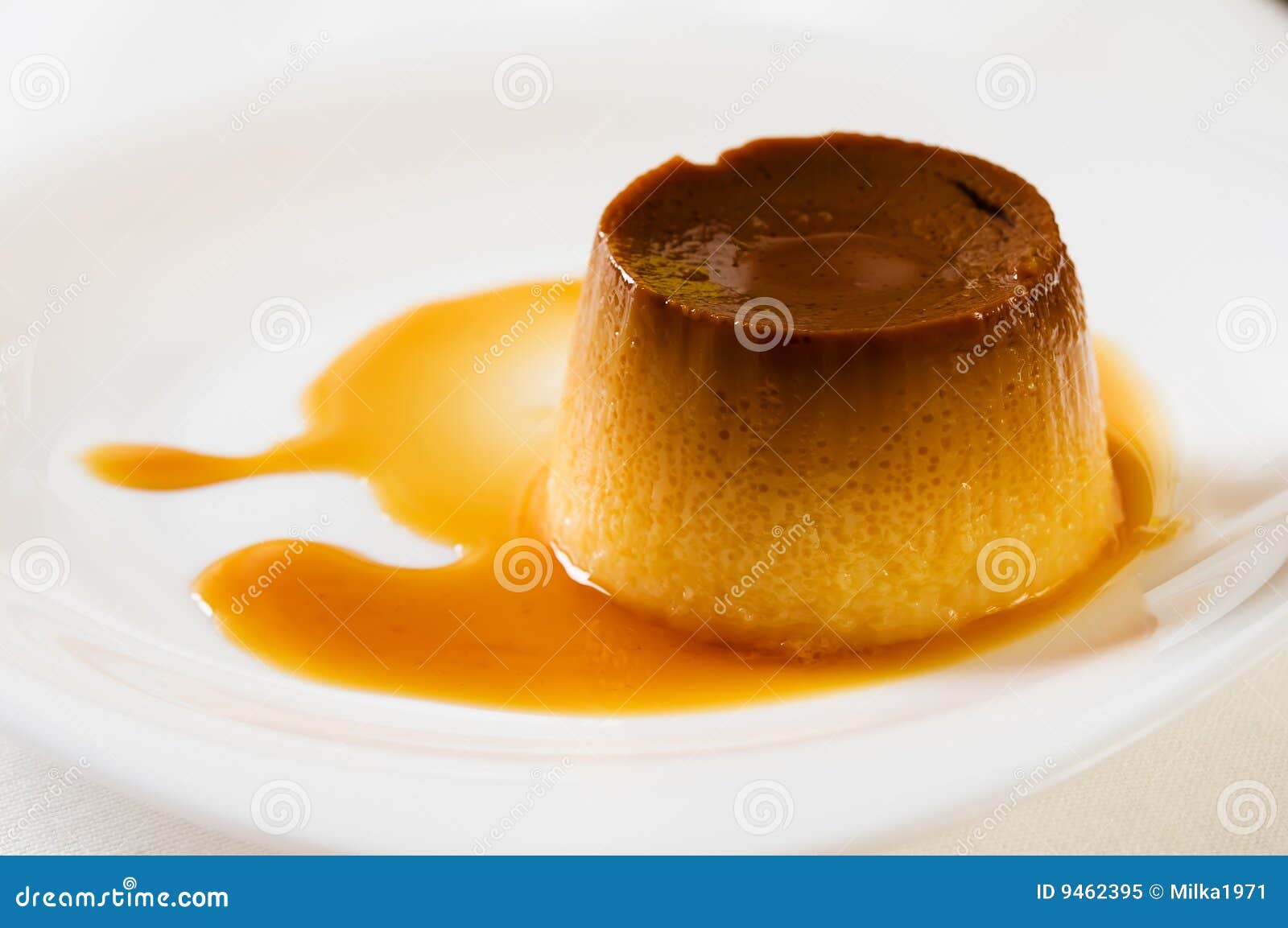 Pudding stock image. Image of lunch, brown, dessert, court - 9462395