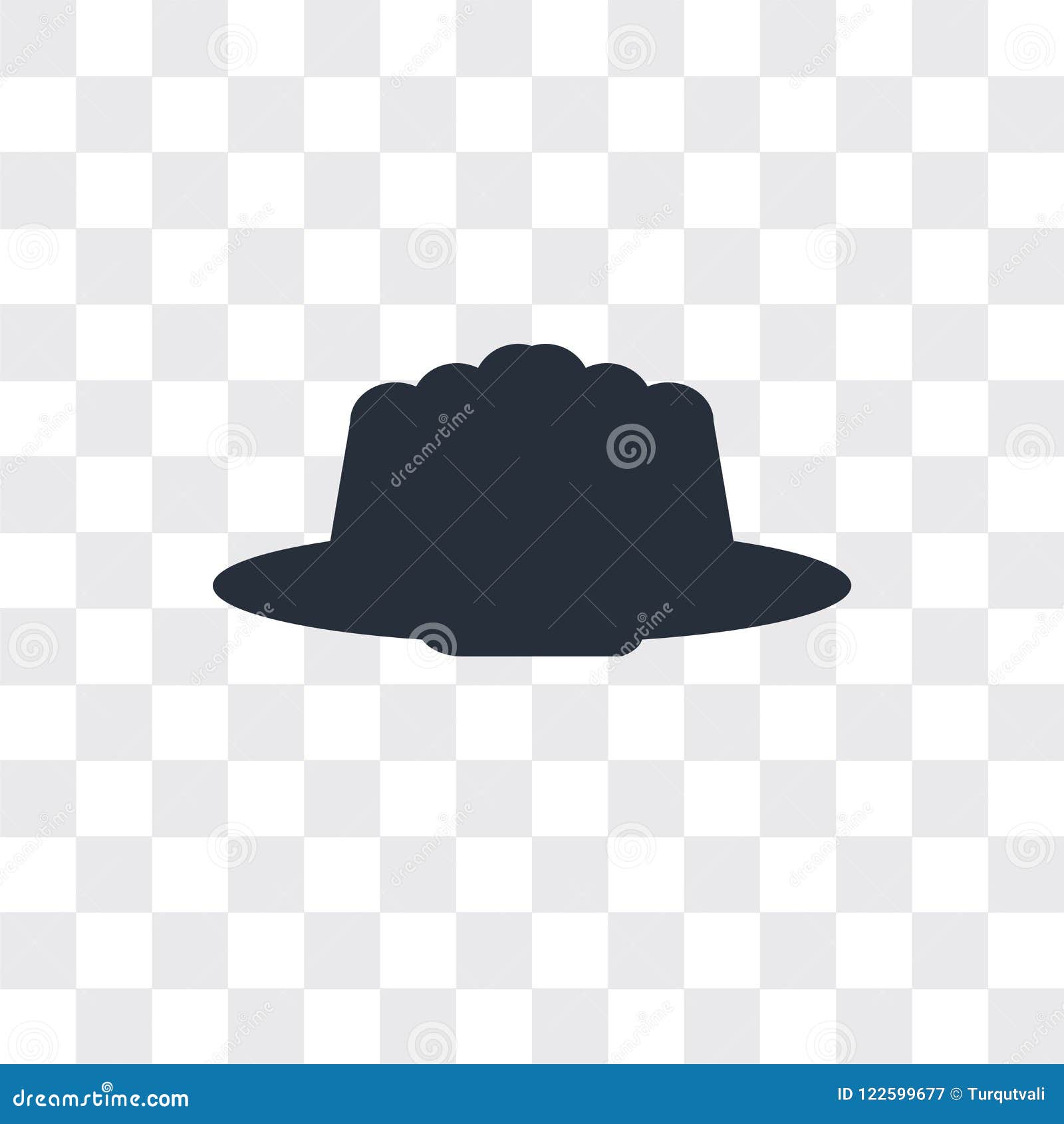 Pudding Vector Icon On Transparent Background, Pudding Logo Design ...