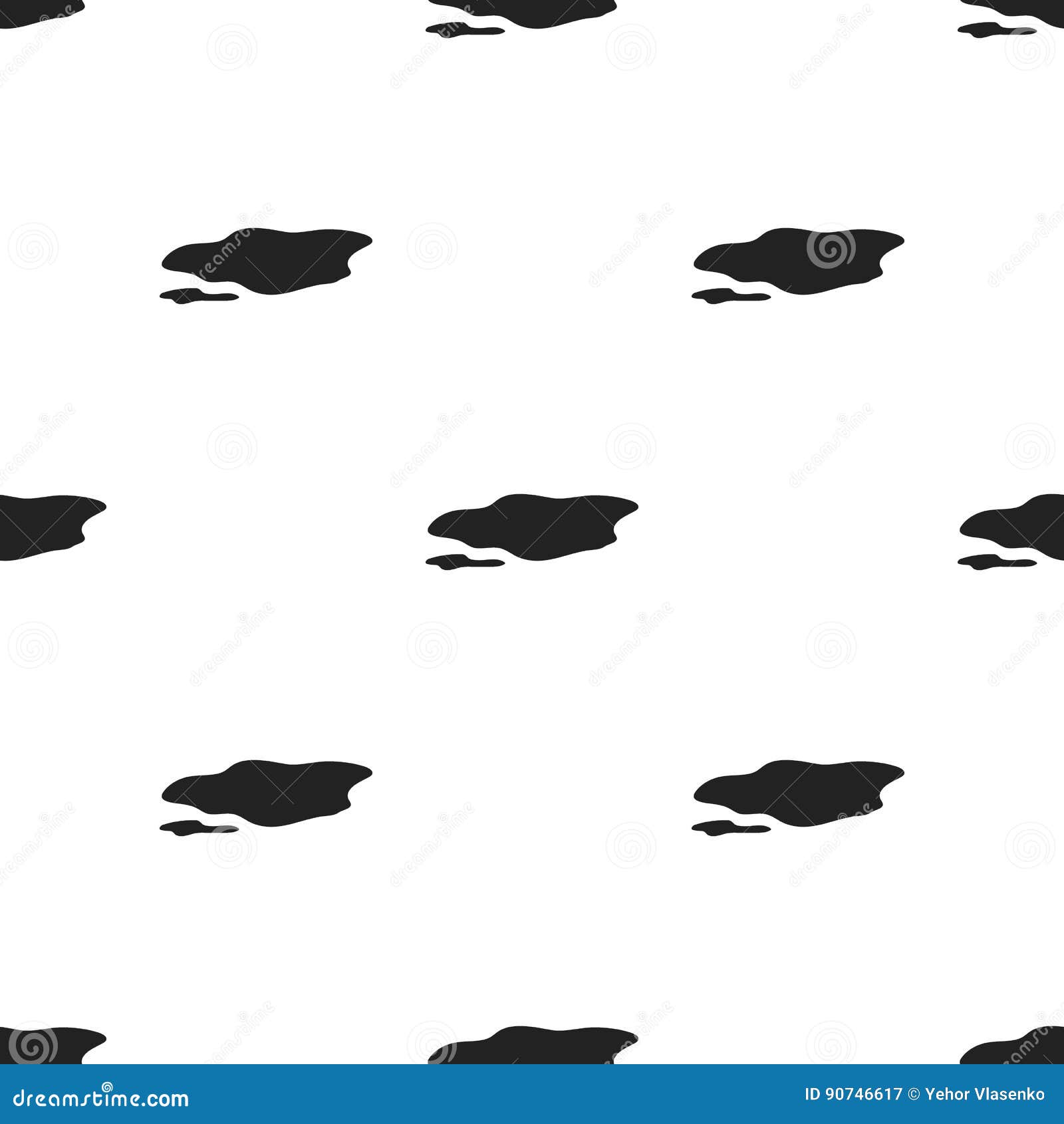 Puddle Icon in Black Style Isolated on White Background. Weather ...