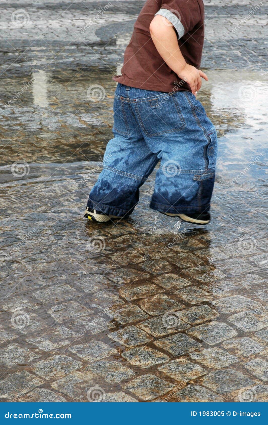 Puddle Jumper stock image. Image of rocks, water, hands - 1983005