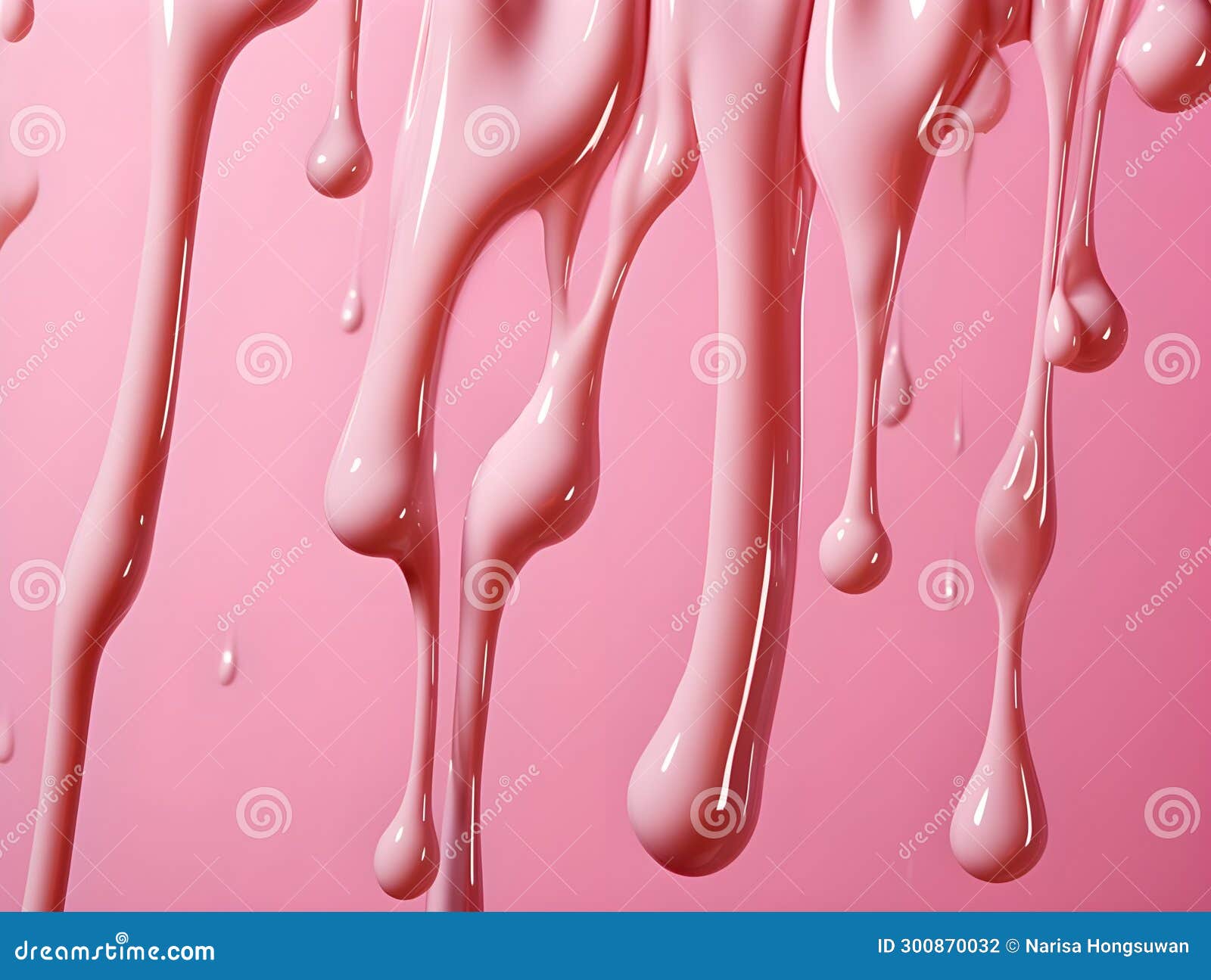 The Puddle of an Oil Paint Spill Isolated Over the Pink Background ...