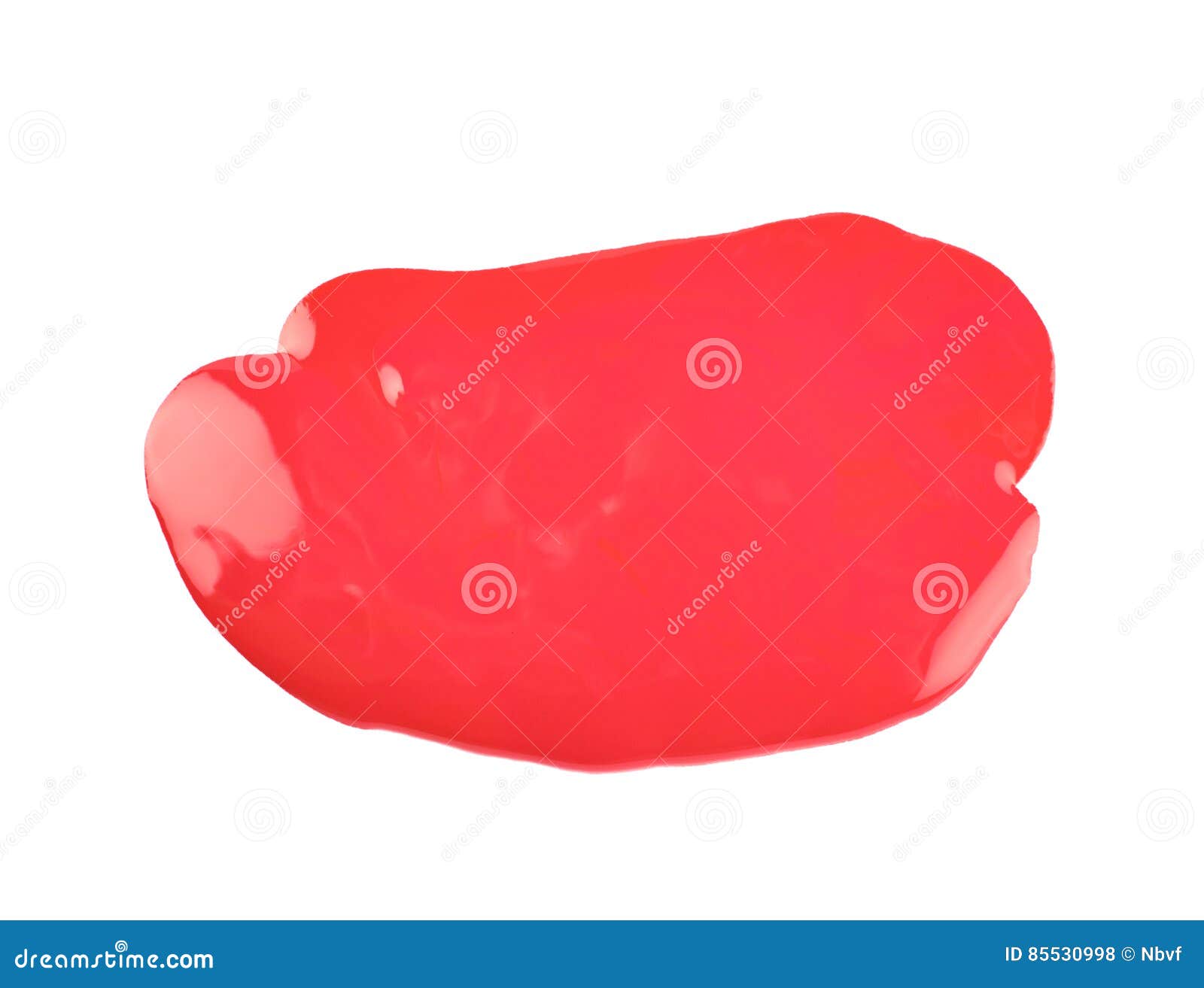 Puddle of paint isolated stock photo. Image of creativity - 85530998