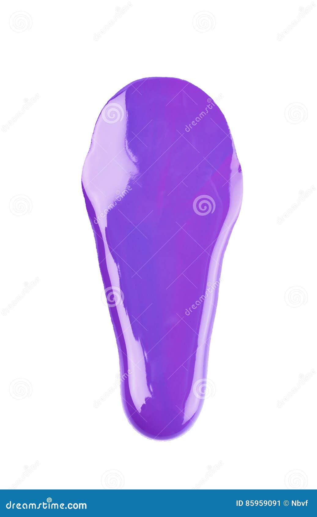 Puddle of paint isolated stock image. Image of emulsion - 85959091