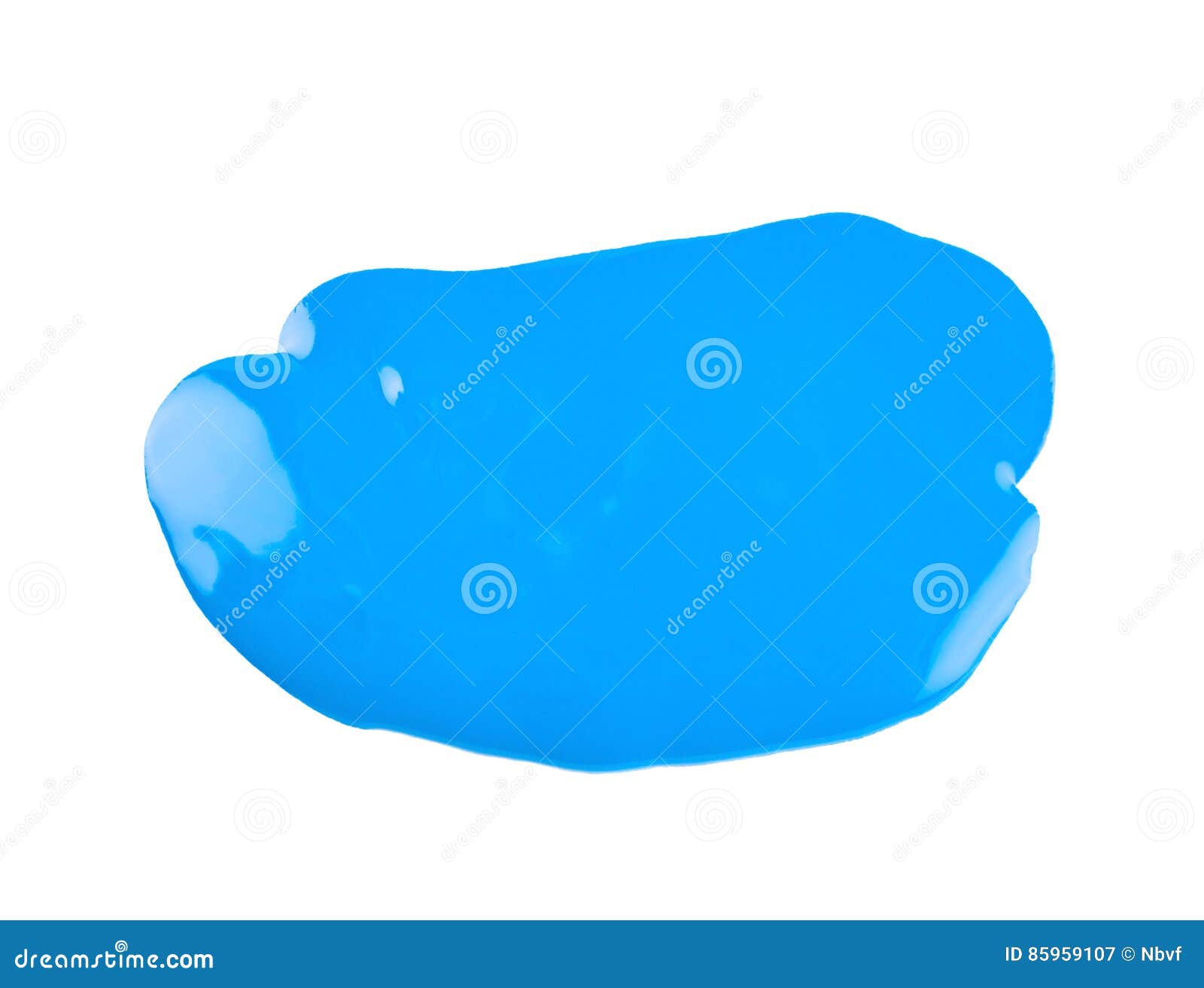 Puddle of paint isolated stock image. Image of isolated - 85959107