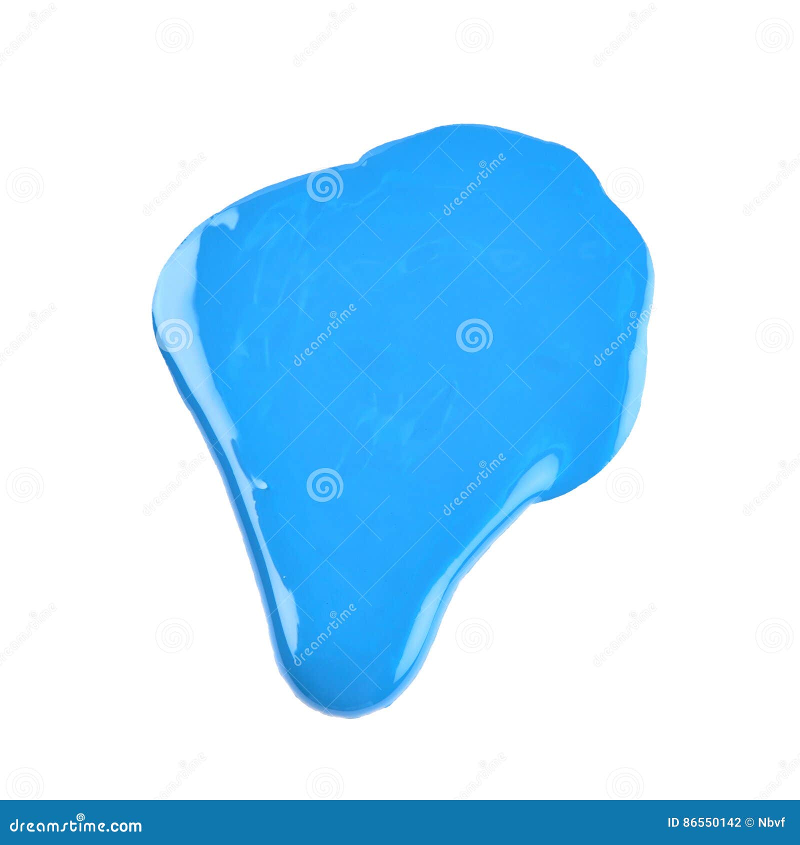 Puddle of paint isolated stock photo. Image of artistic - 86550142