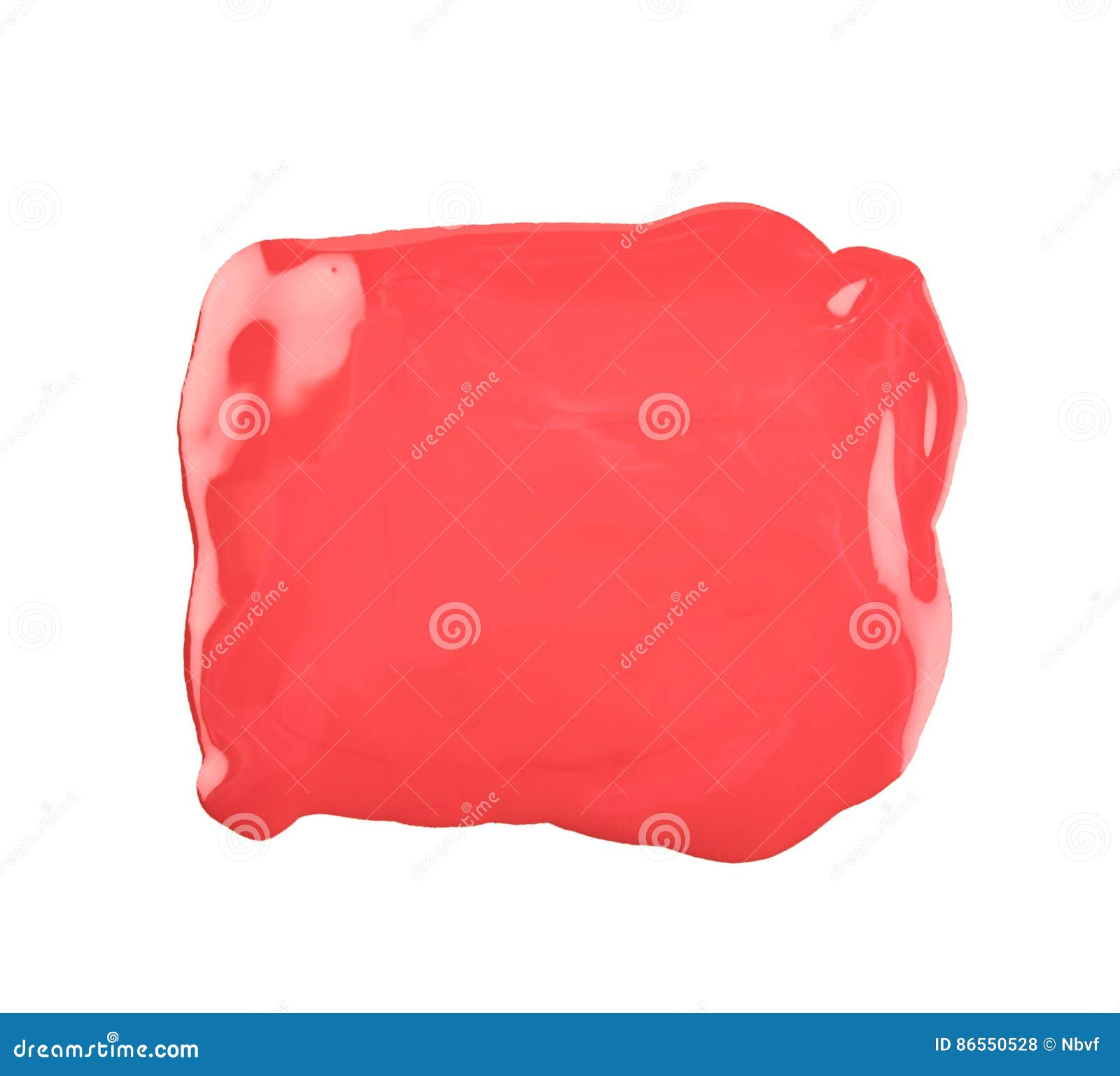 Puddle of paint isolated stock photo. Image of color - 86550528