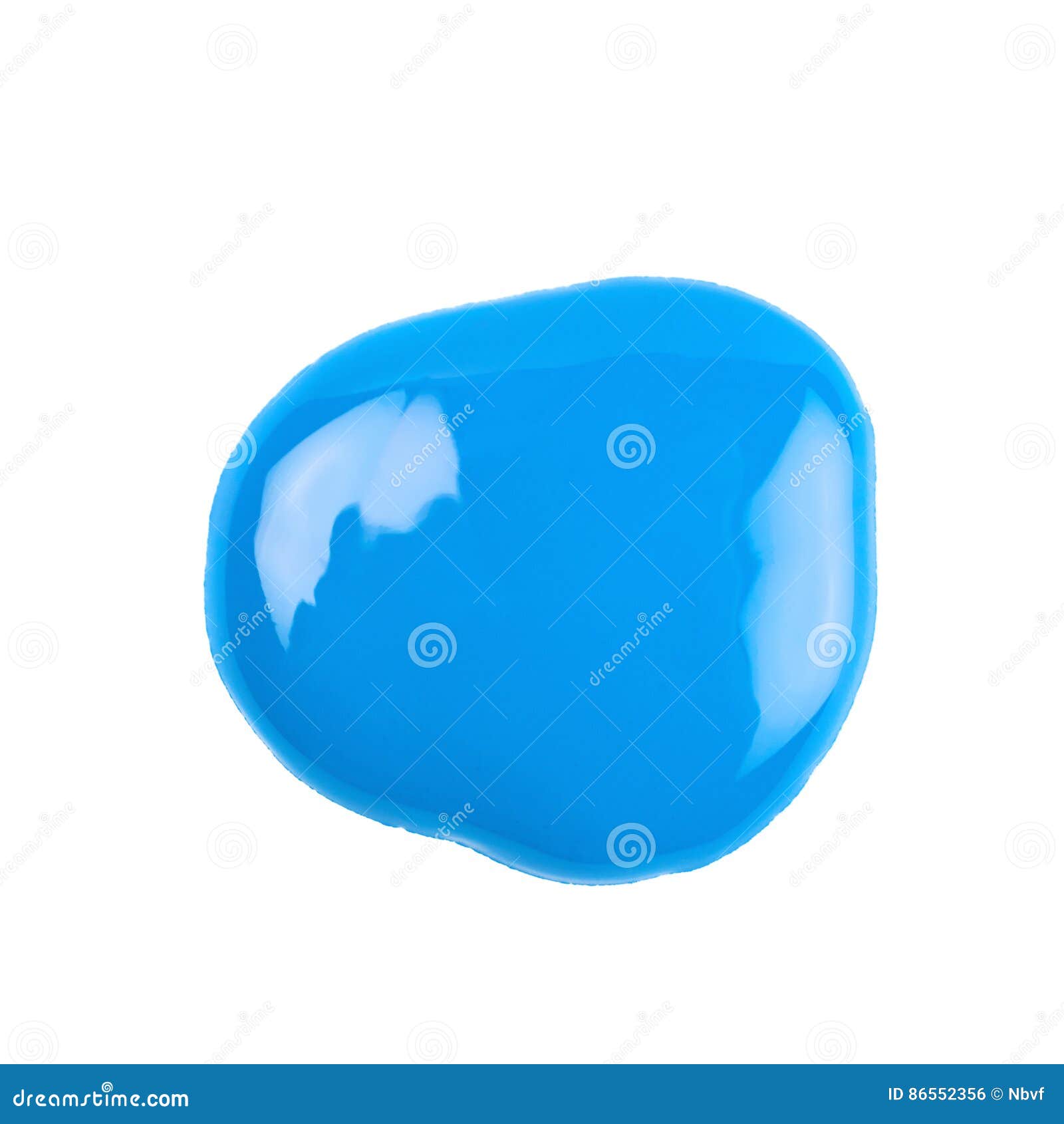 Puddle of paint isolated stock photo. Image of creativity - 86552356