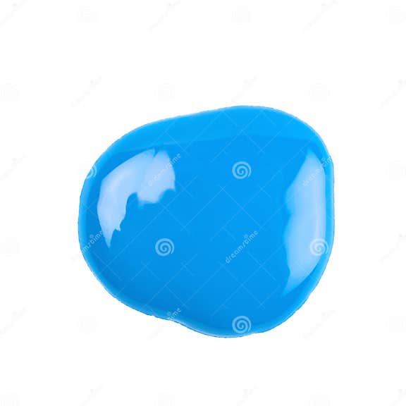 Puddle of paint isolated stock photo. Image of creativity - 86552356