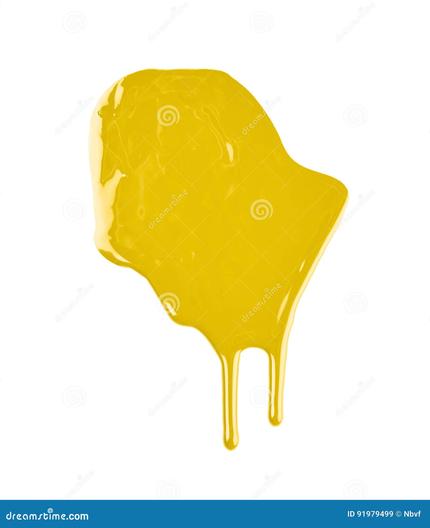 Puddle of paint isolated stock image. Image of blob, messy - 91979499