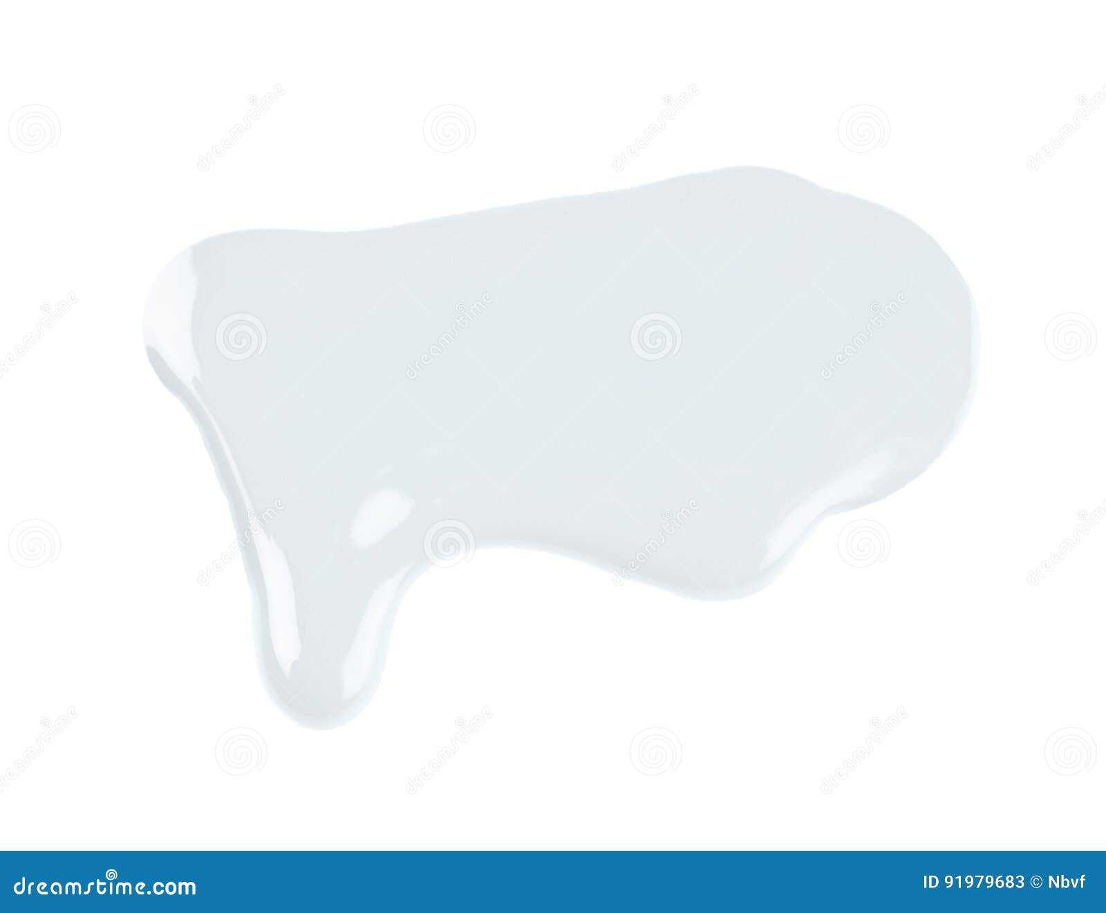 Puddle of paint isolated stock image. Image of messy - 91979683