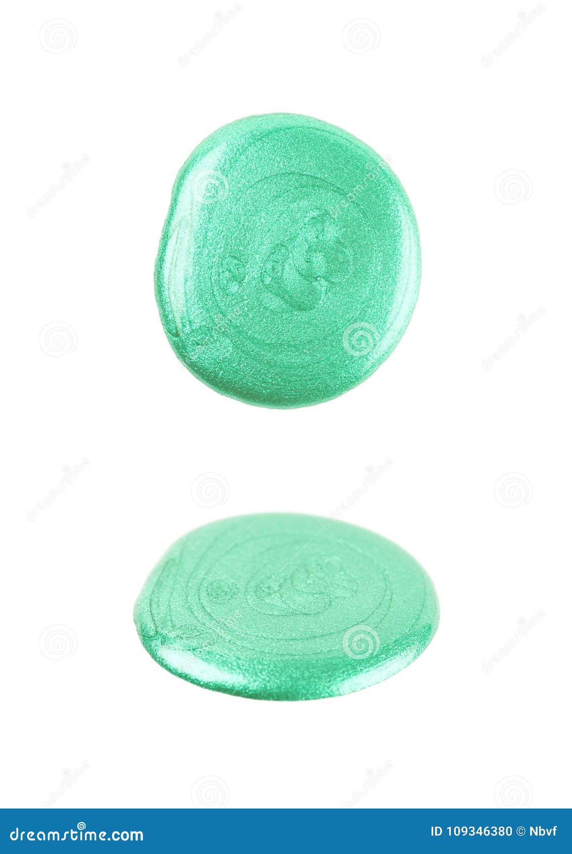 Puddle of paint isolated stock photo. Image of beauty - 109346380