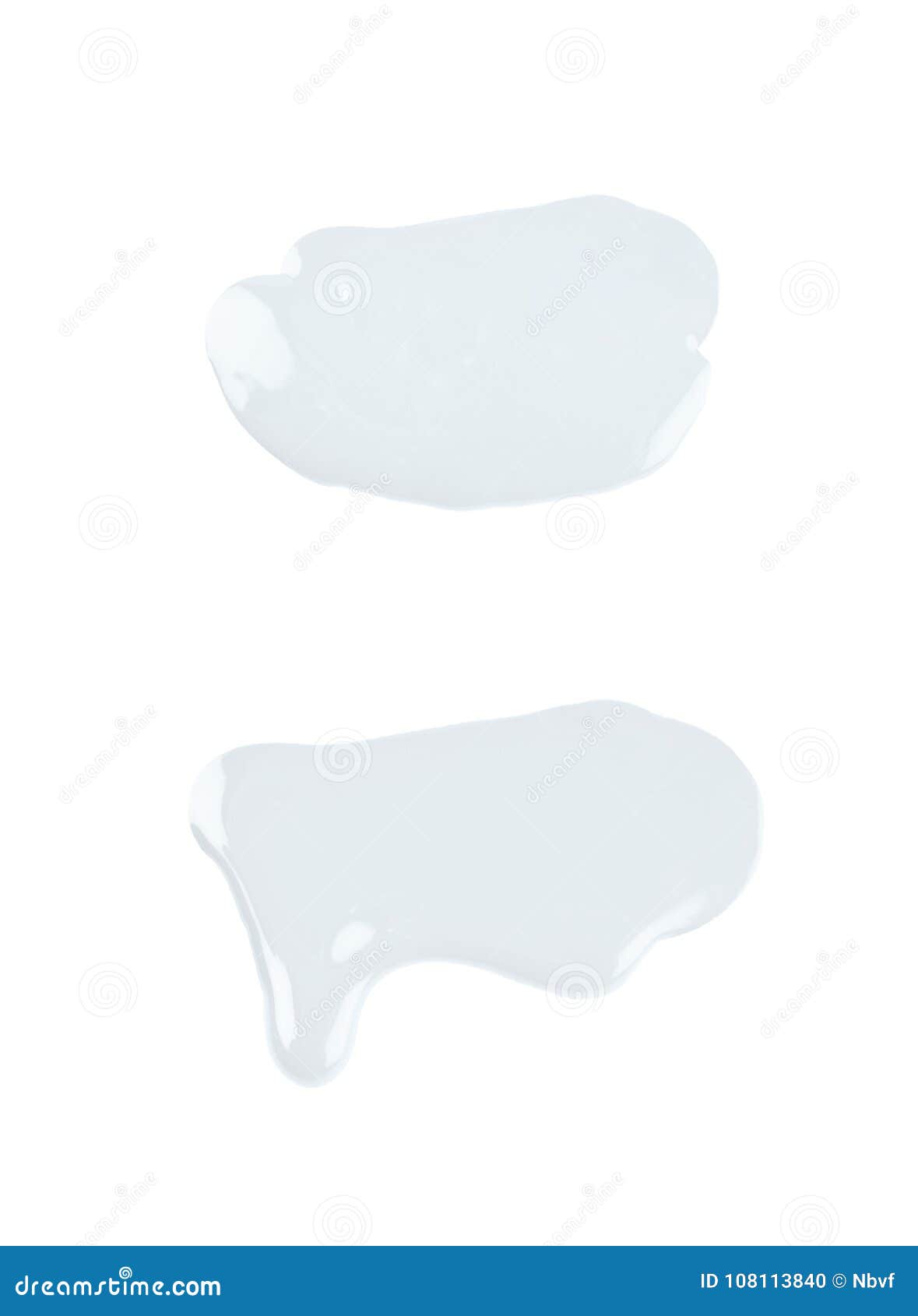 Puddle of paint isolated stock photo. Image of bright - 108113840