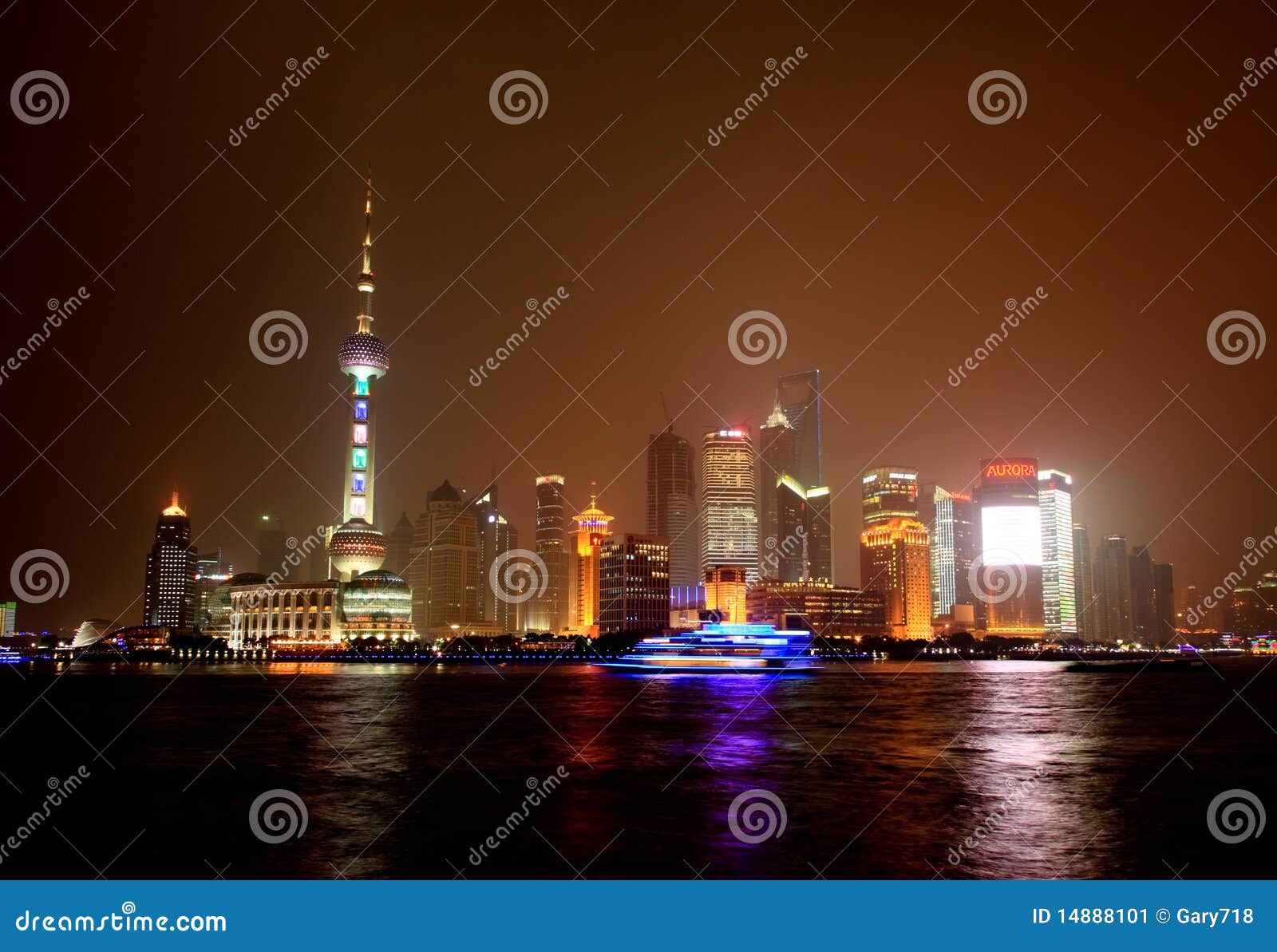 Pudong Shanghai in China editorial photo. Image of sunset - 14888101