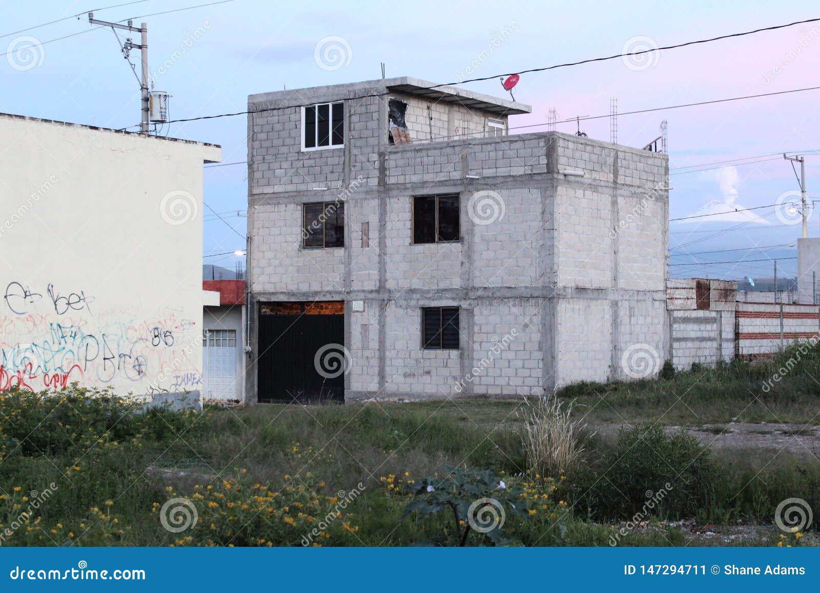 PUEBLA, M?XICO imagen de archivo. Imagen de residencial - 147294711