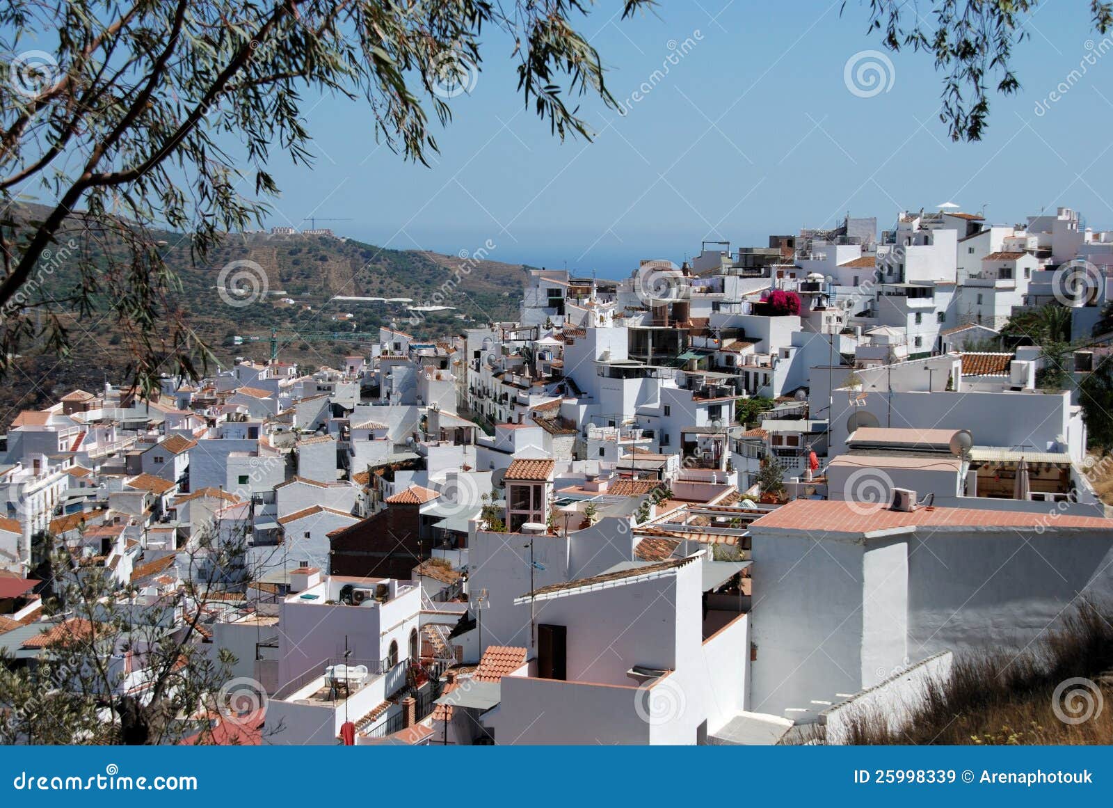 Pueblo Blanco, Torrox, Spain. Stock Image - Image of house, spanish ...