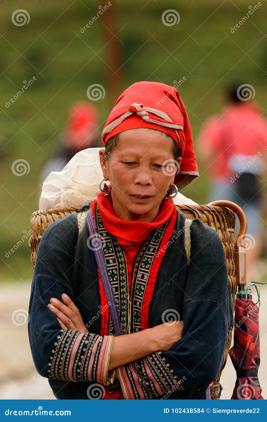 Pueblo De TA Phin En Vietnam Imagen de archivo editorial - Imagen de ...