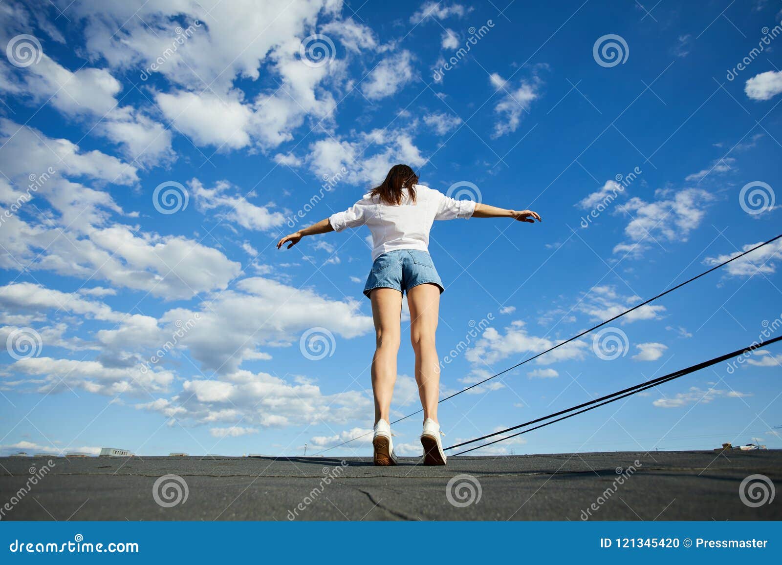 Puedo volar foto de archivo. Imagen de persona, cielo - 121345420