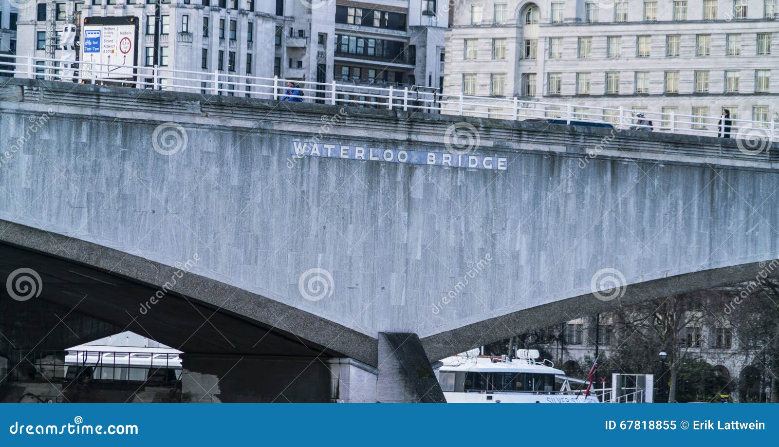Puente de Waterloo imagen editorial. Imagen de recorrido - 67818855