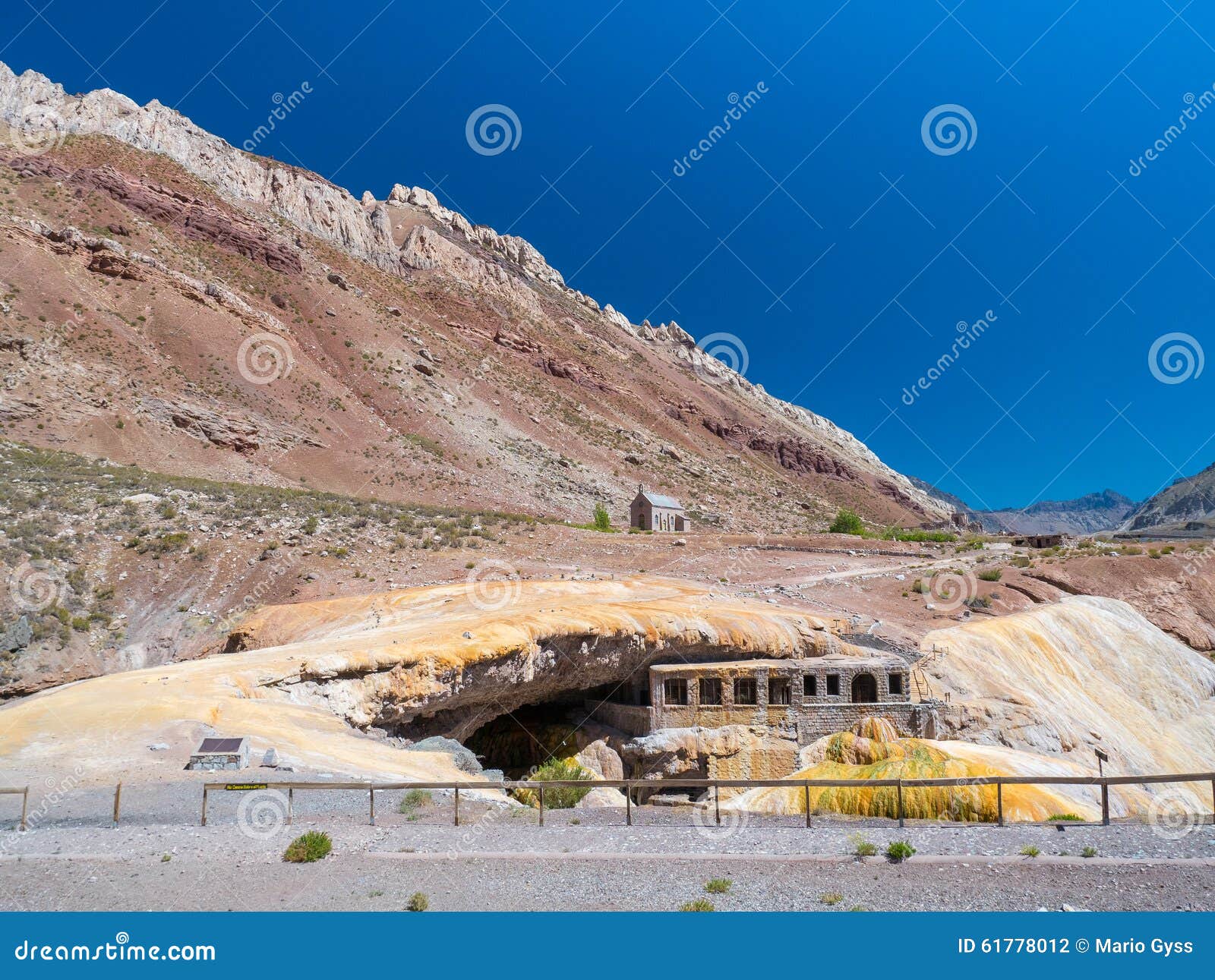 Puente Del Inca, a Ponte Dos Incas Foto de Stock - Imagem de azul, céu ...