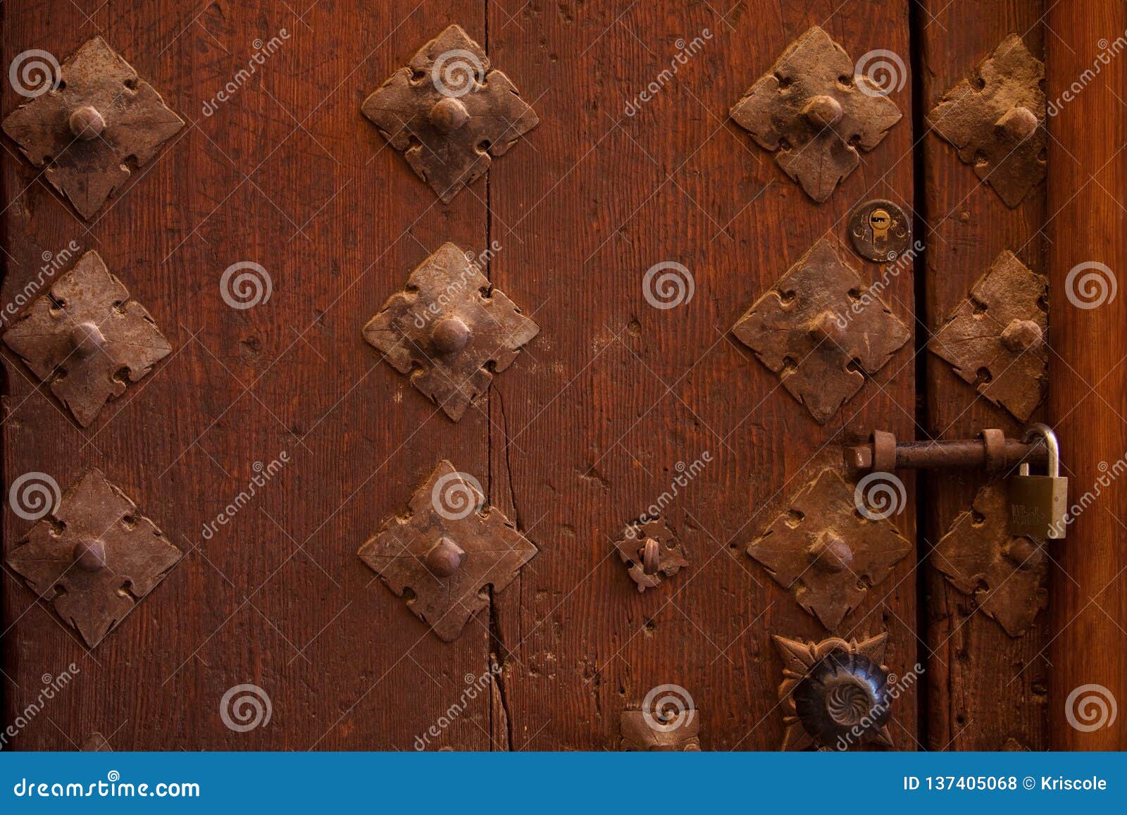 Puerta De Madera Hermosa Textura De La Puerta De Madera Del Vintage