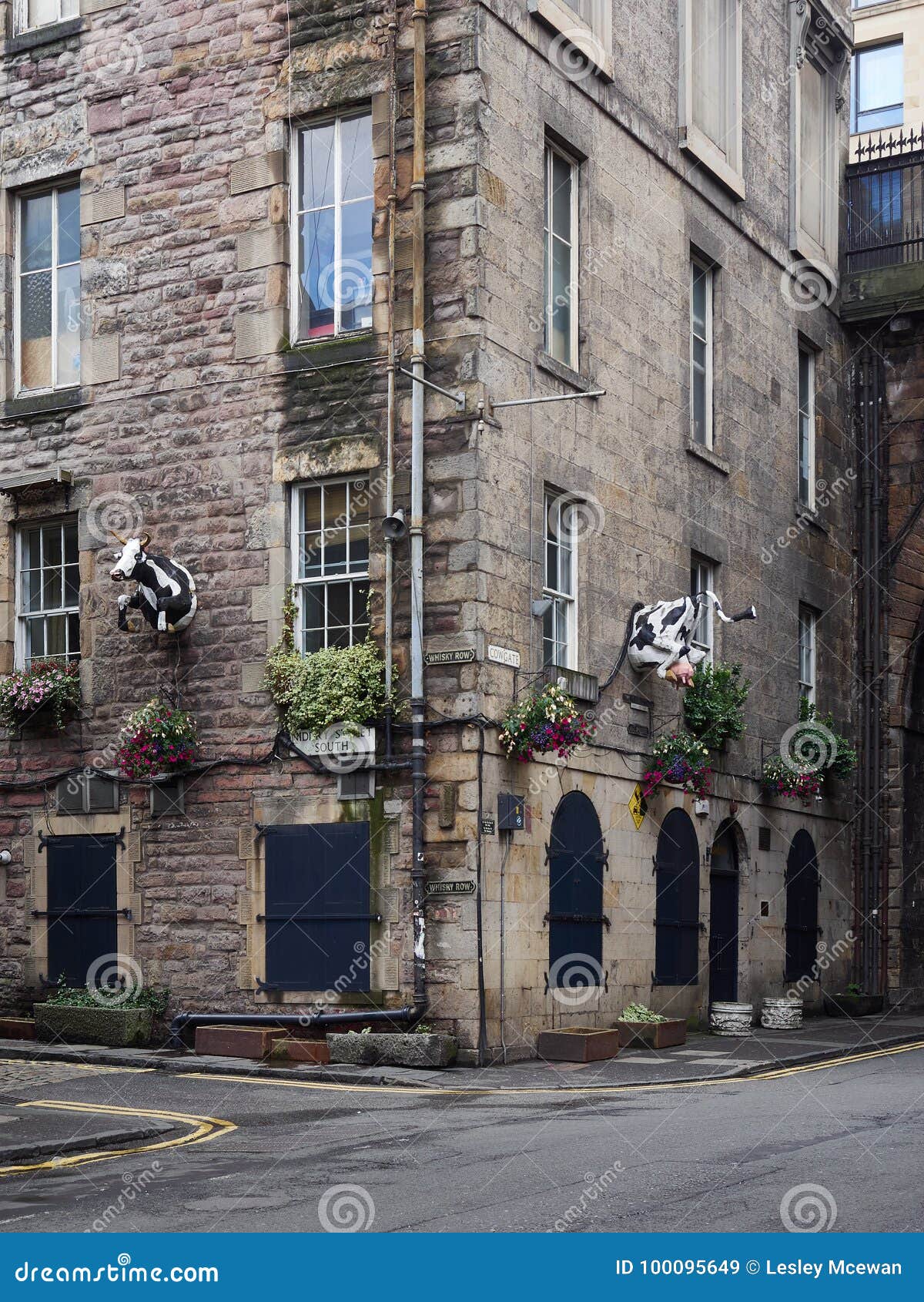 Puerta Edimburgo De La Vaca Imagen de archivo editorial - Imagen de ...