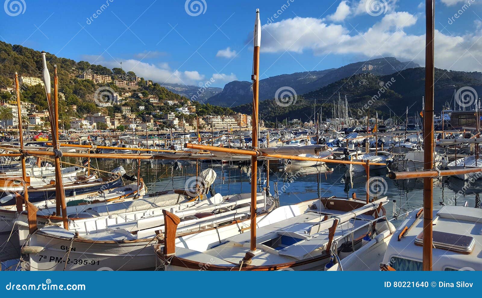 Puerto De Soller Mallorca Spain Editorial Image - Image of marina ...