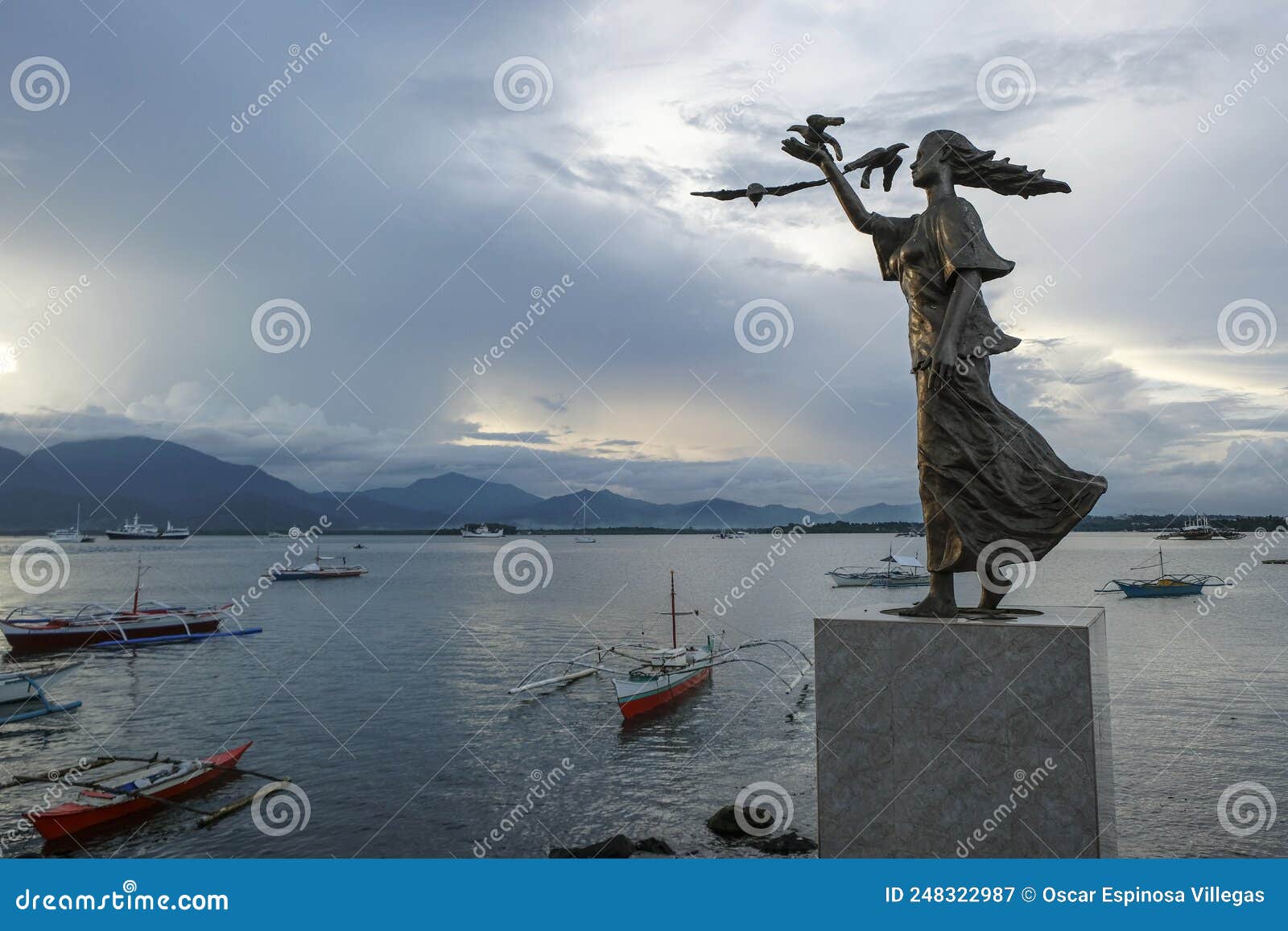 Baywalk Park At Puerto Princesa City, Palawan Editorial Image ...