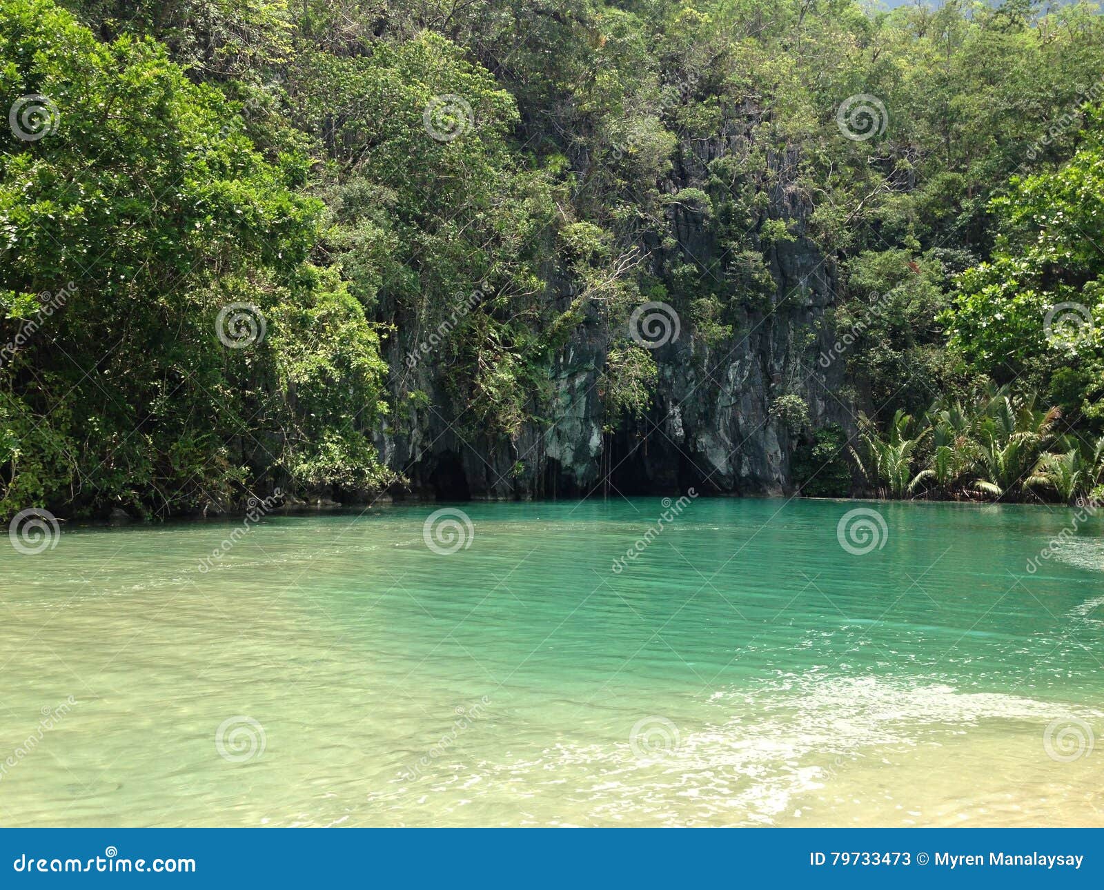 Puerto Princesa Underground River Stock Image - Image of underground ...