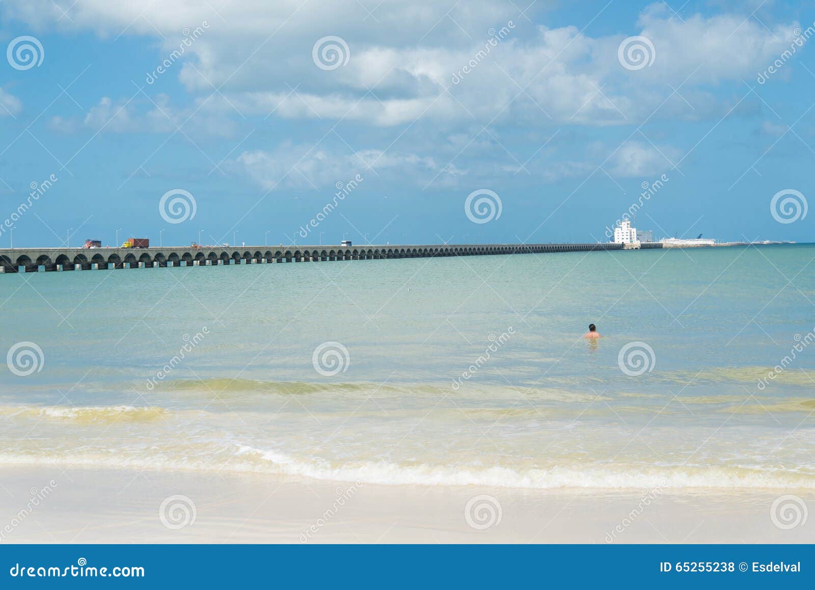 Puerto Progreso, Yucatan stock photo. Image of port, tropical - 65255238
