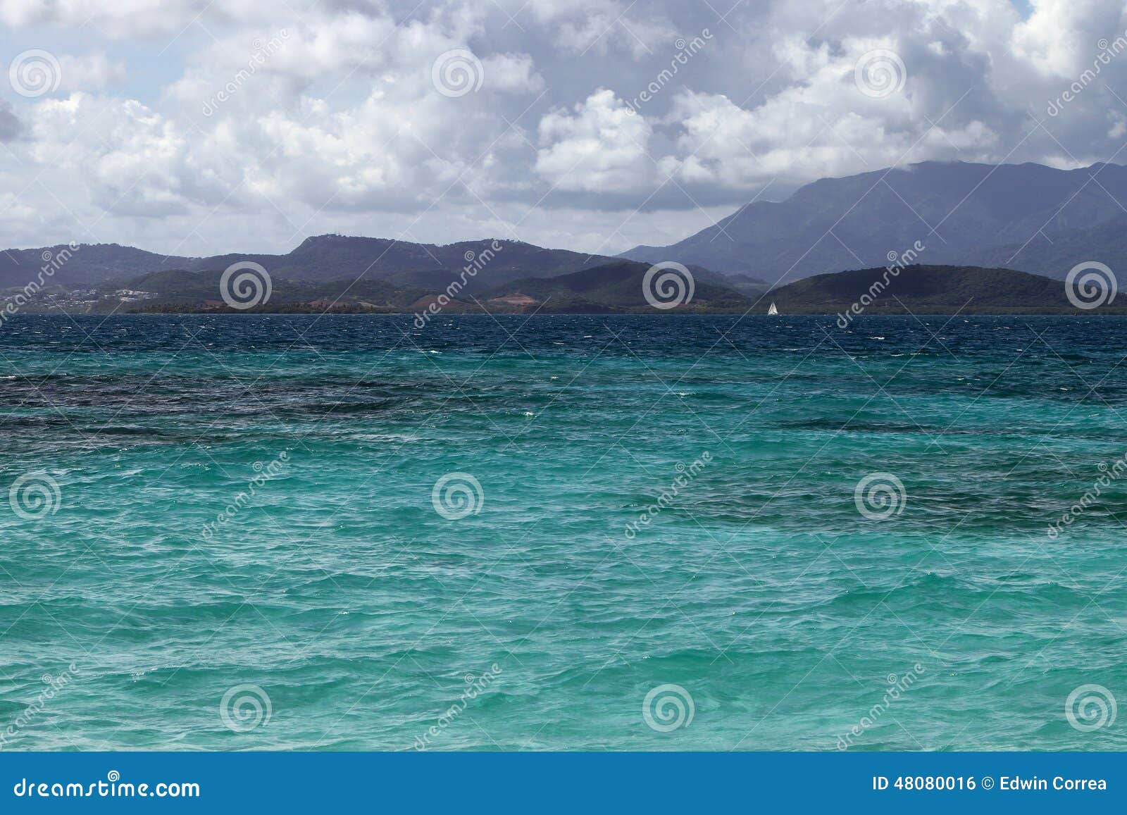 Puerto Rico Coast stock photo. Image of marine, beautiful - 48080016