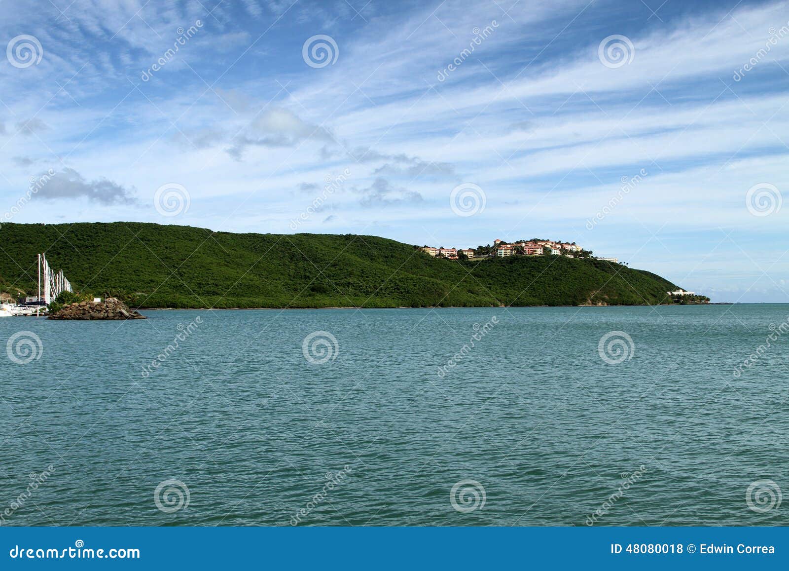 Scenic Coast of Puerto Rico Stock Photo - Image of sand, beauty: 48080018