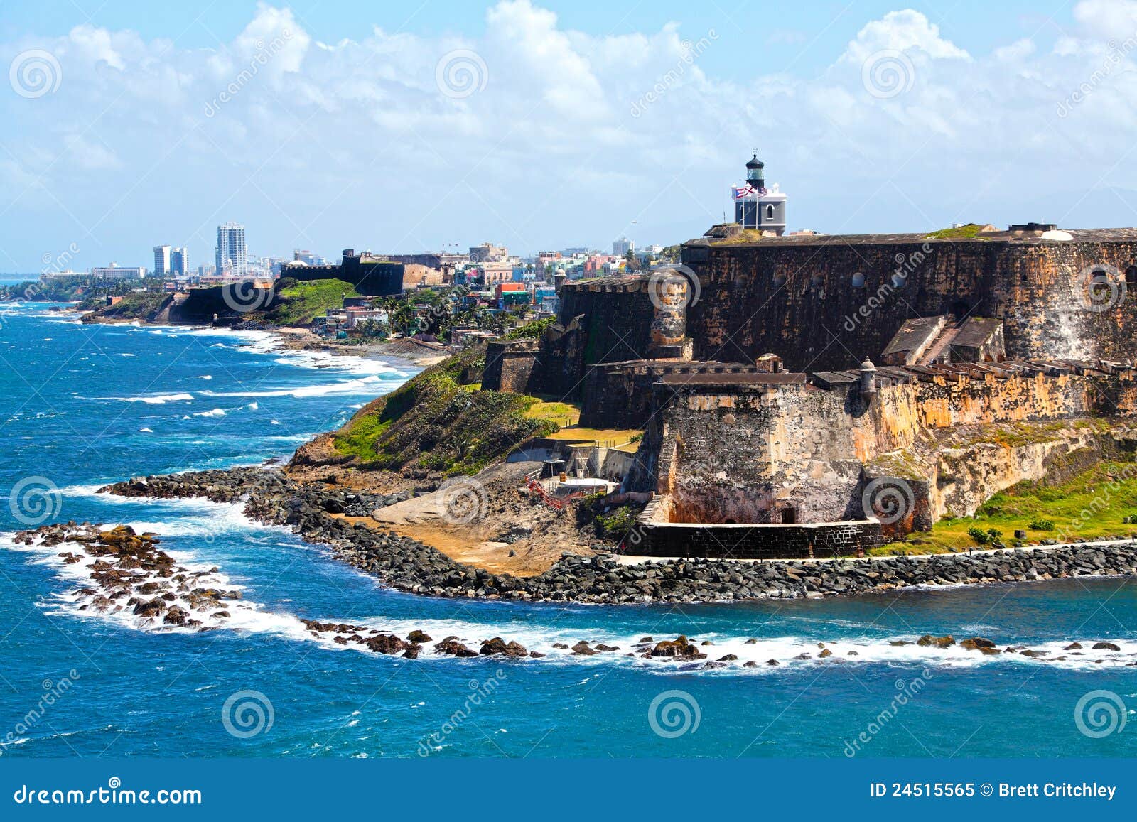 Puerto Rico el Caribe imagen de archivo. Imagen de juan - 24515565