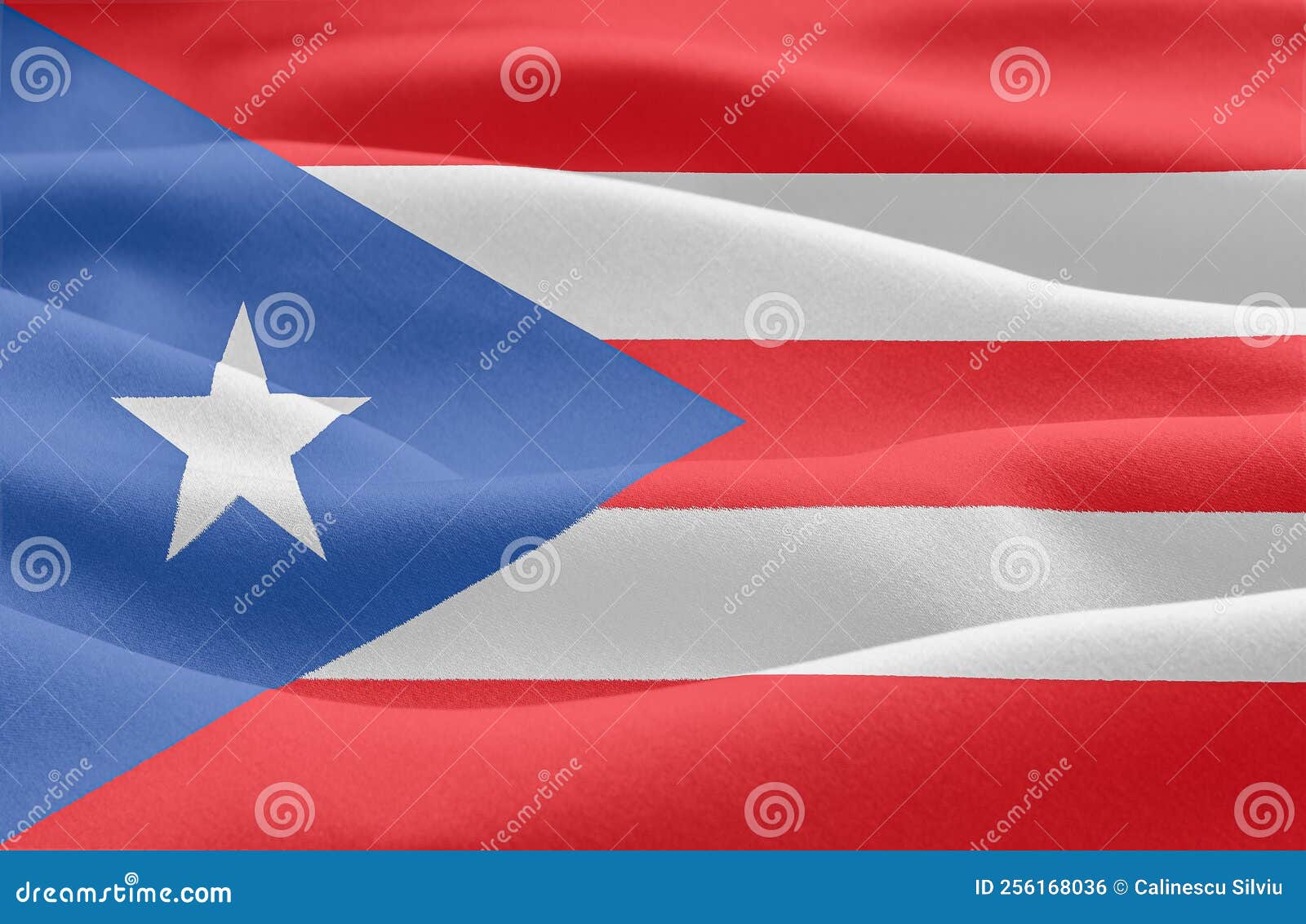 Puerto Rico flag design 1 stock illustration. Illustration of artistic ...