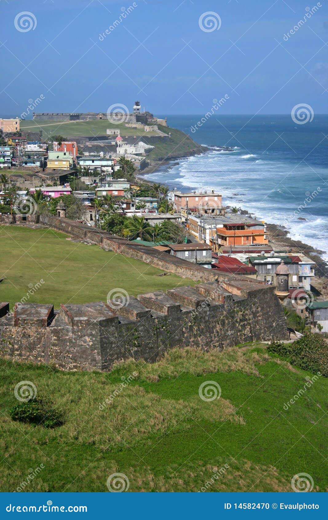 Puerto Rico View stock photo. Image of island, juan, beach - 14582470