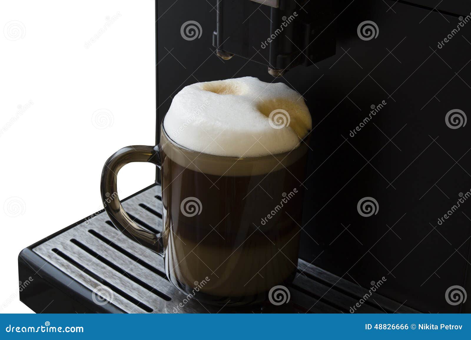 Puff Coffee Espresso Machine Stock Photo | CartoonDealer.com #48826626