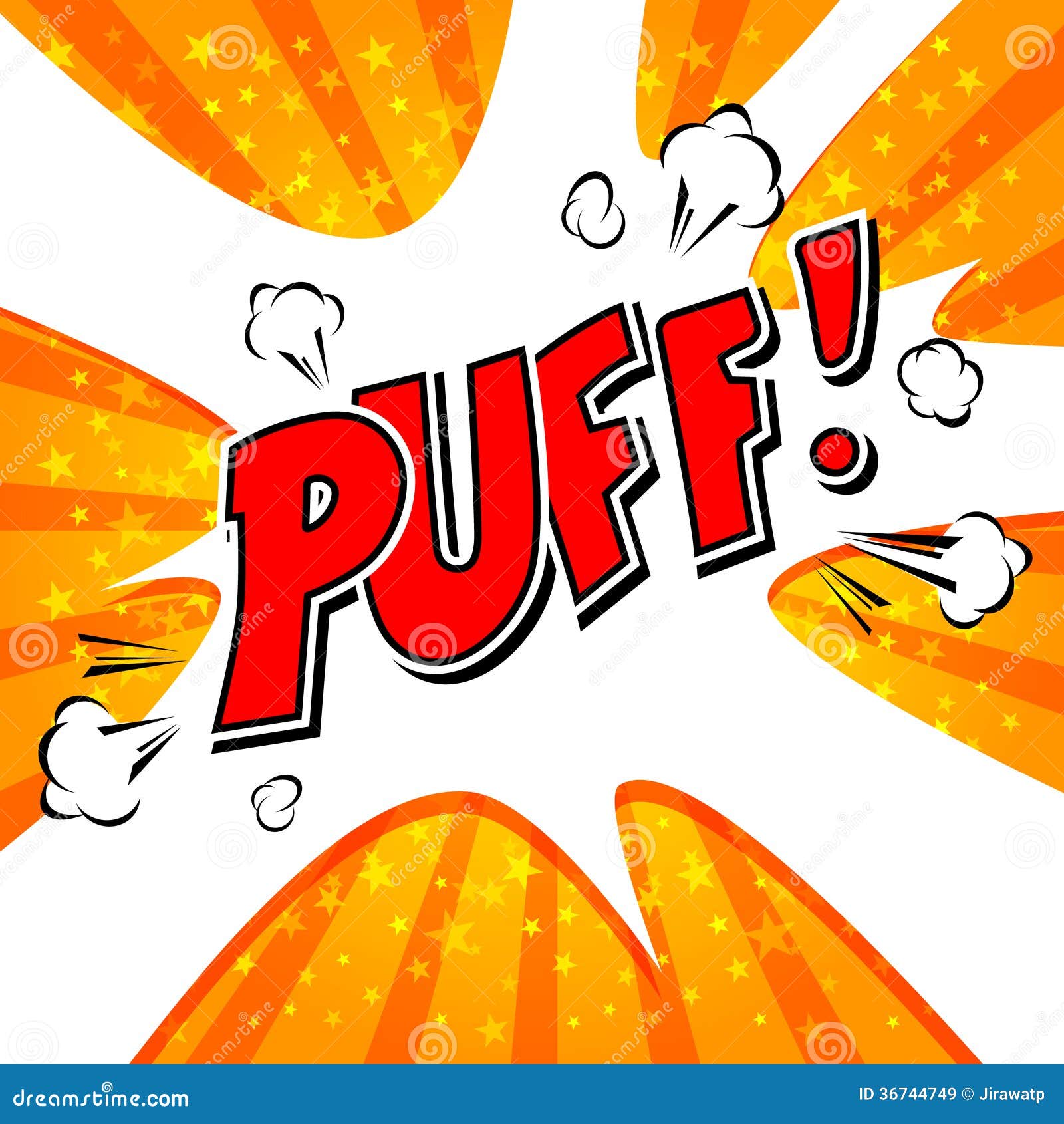 Puff! Royalty Free Stock Images - Image: 36744749